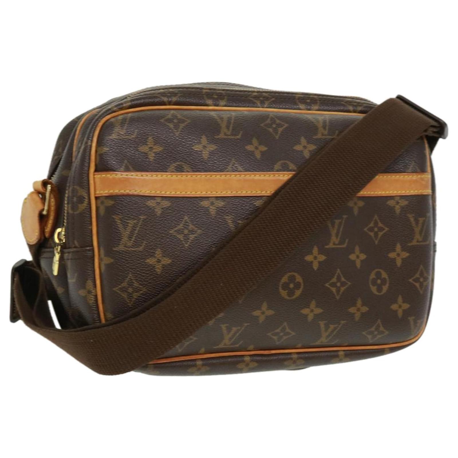 LOUIS VUITTON Monogram Reporter PM Shoulder Bag M45254 LV Auth jk2748 ...