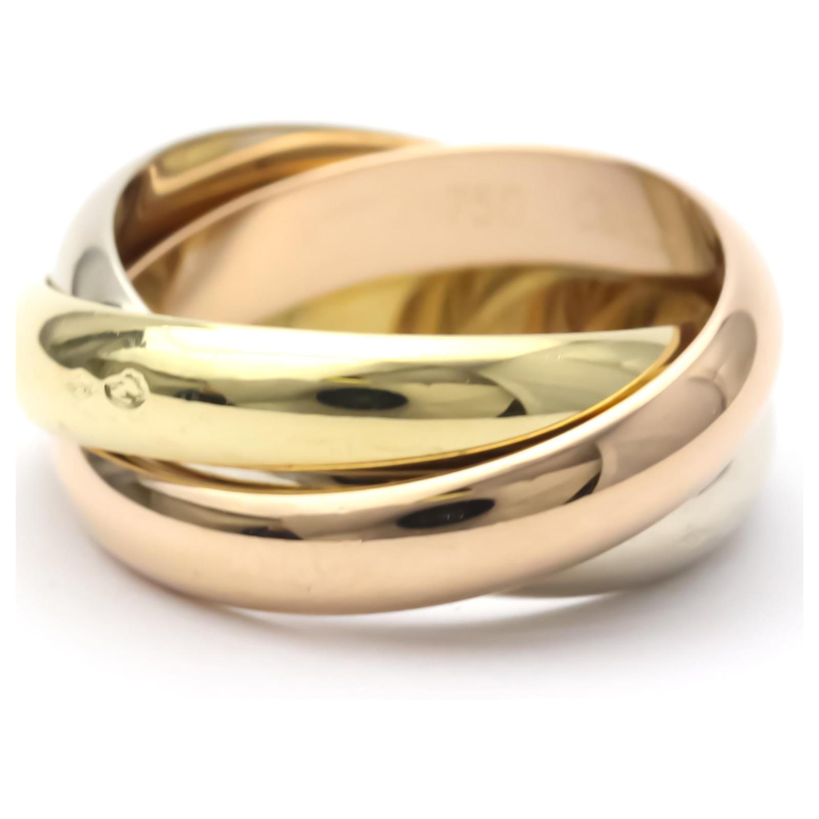 Cartier Trinity Golden Yellow gold ref.711431 - Joli Closet