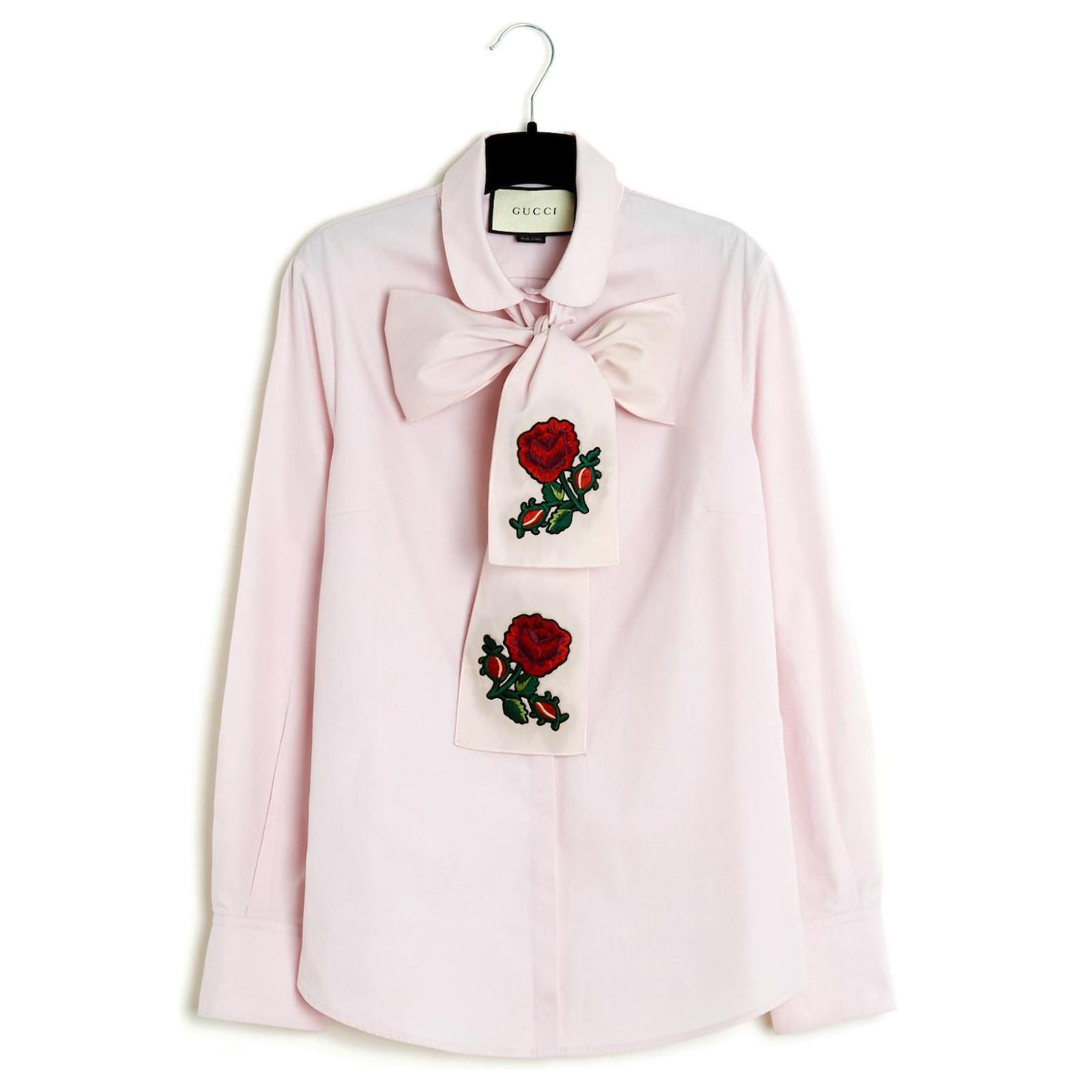 Gucci PINK ROSES EN38 Cotton ref.711416 - Joli Closet