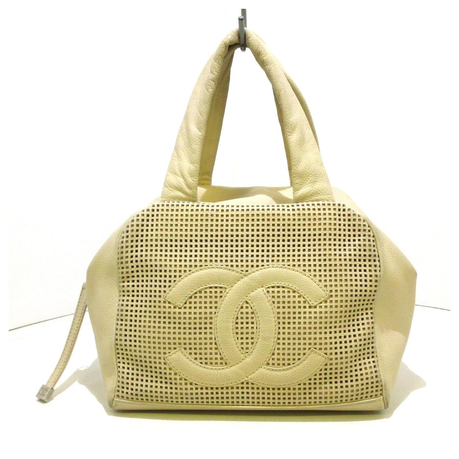 Chanel Bowling Beige Leather ref.711695 - Joli Closet