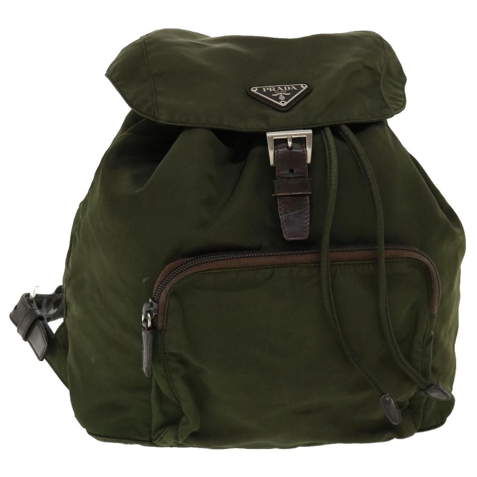 Prada Khaki Synthetic ref.712726 - Joli Closet