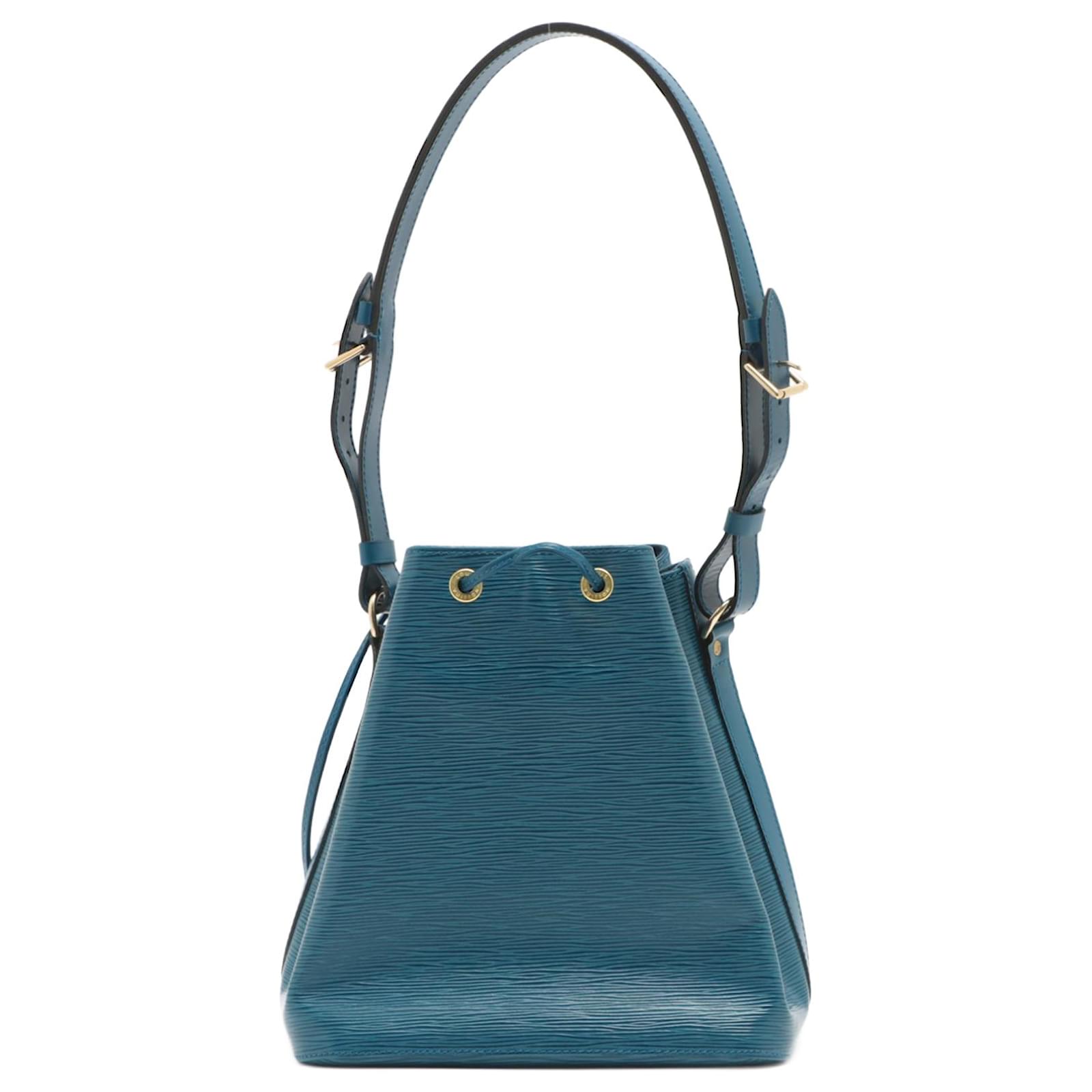 Noe Louis Vuitton Petit Noé Azul Cuero ref.713858 - Joli Closet
