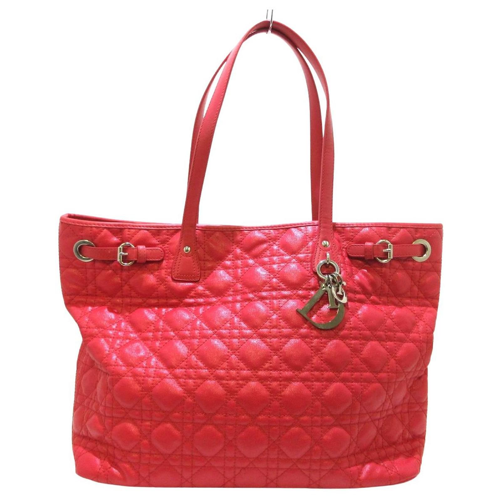 Dior Cannage stitch Red Cloth ref.715591 - Joli Closet