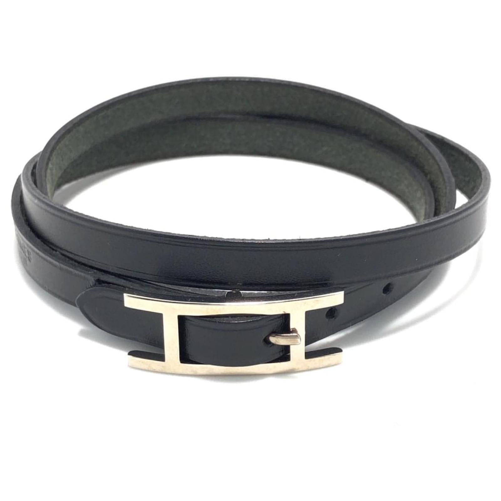 Hermès Hapi 3 Cuir Noir ref.716235 - Joli Closet