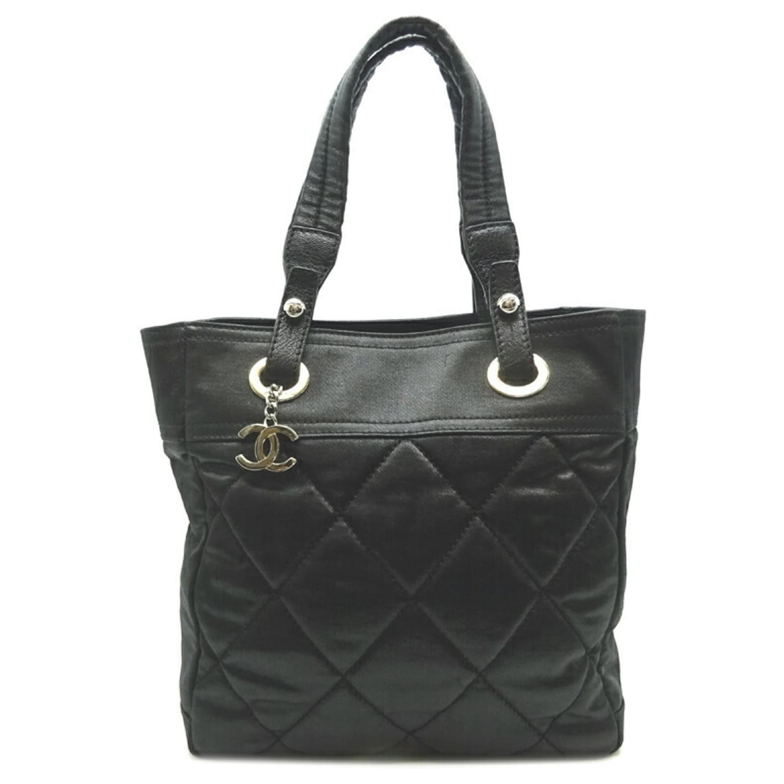 Chanel Paris Biarritz Black Cloth ref.716464 - Joli Closet