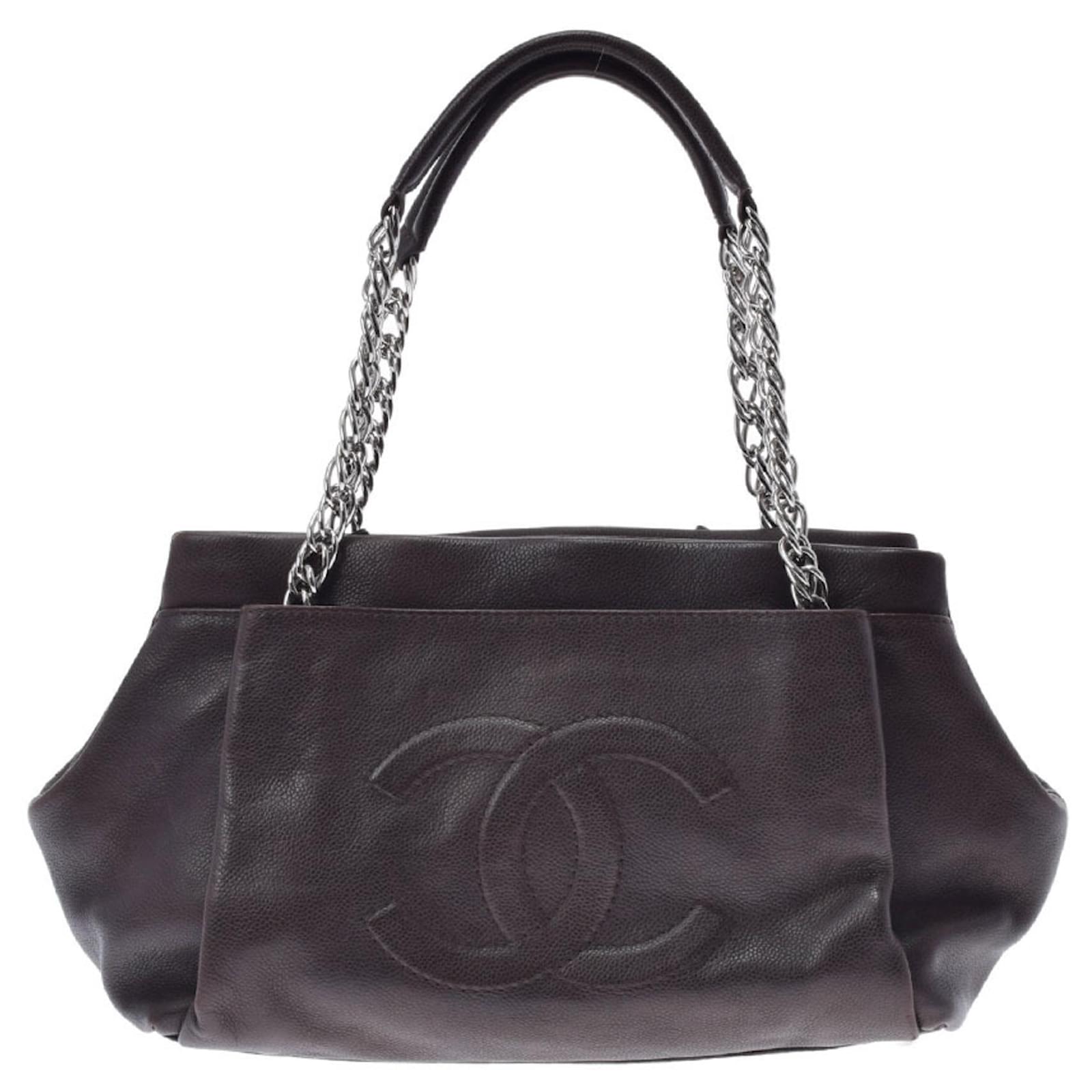 Chanel Cabas Brown Leather ref.716486 - Joli Closet