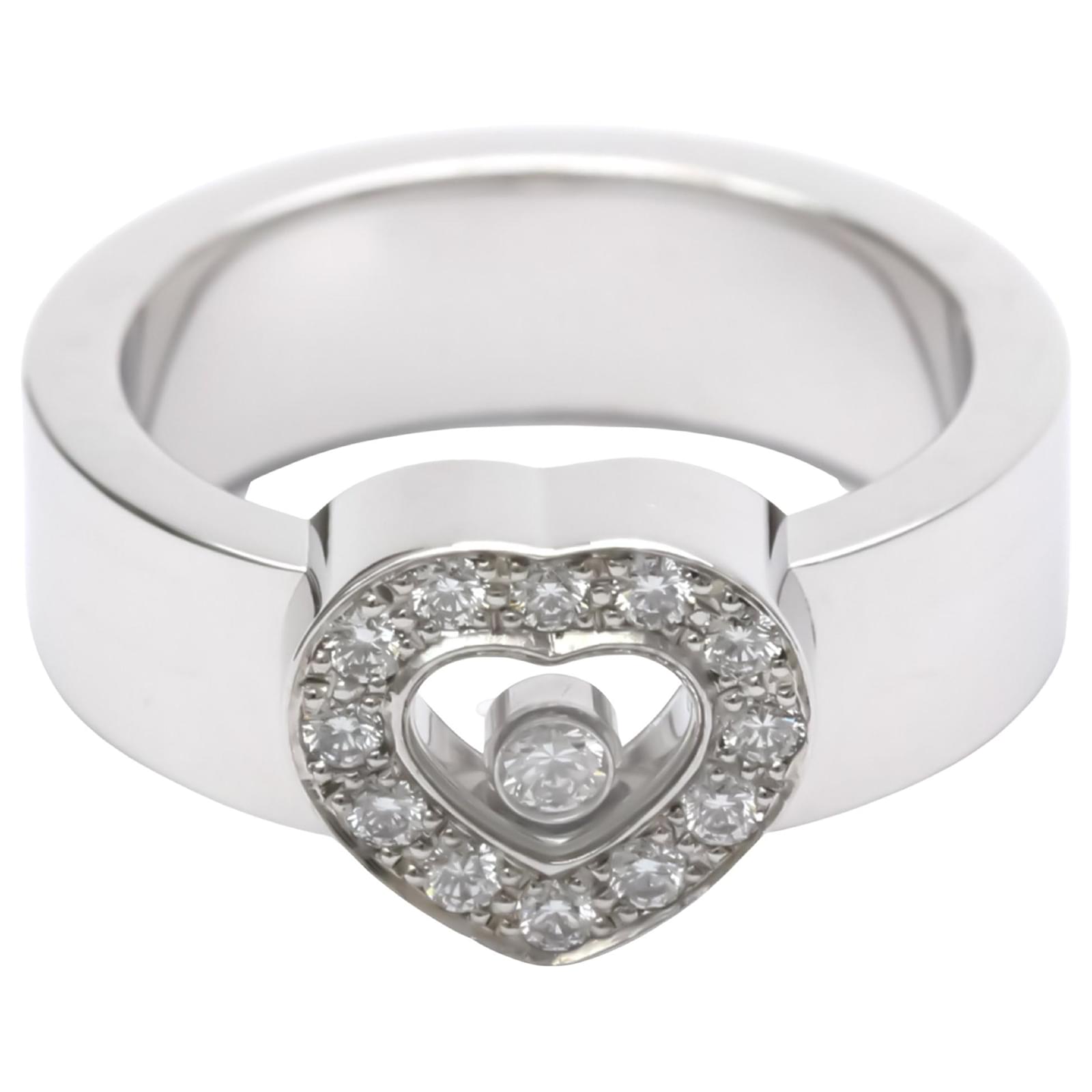 Chopard Happy Diamonds Or blanc Argenté ref.717146 - Joli Closet