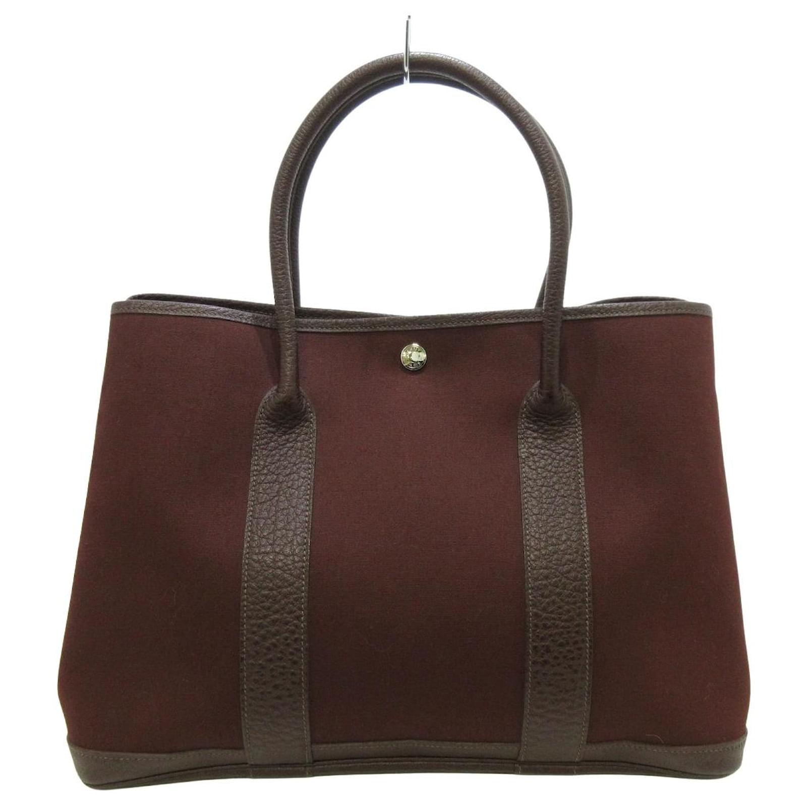 Hermès Garden Party Brown Cloth ref.717285 - Joli Closet