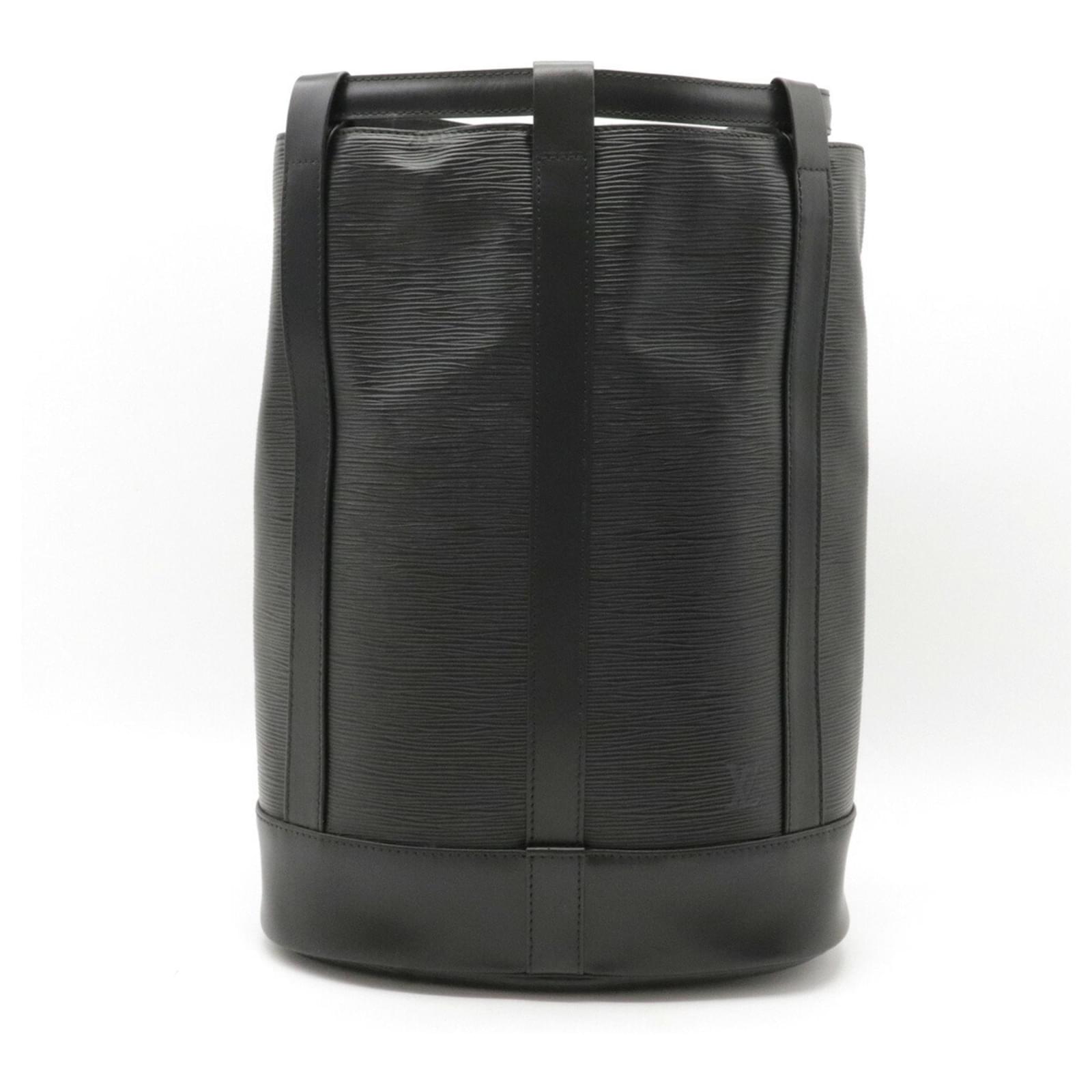 Louis Vuitton Randonnée Black Leather ref.717578 - Joli Closet