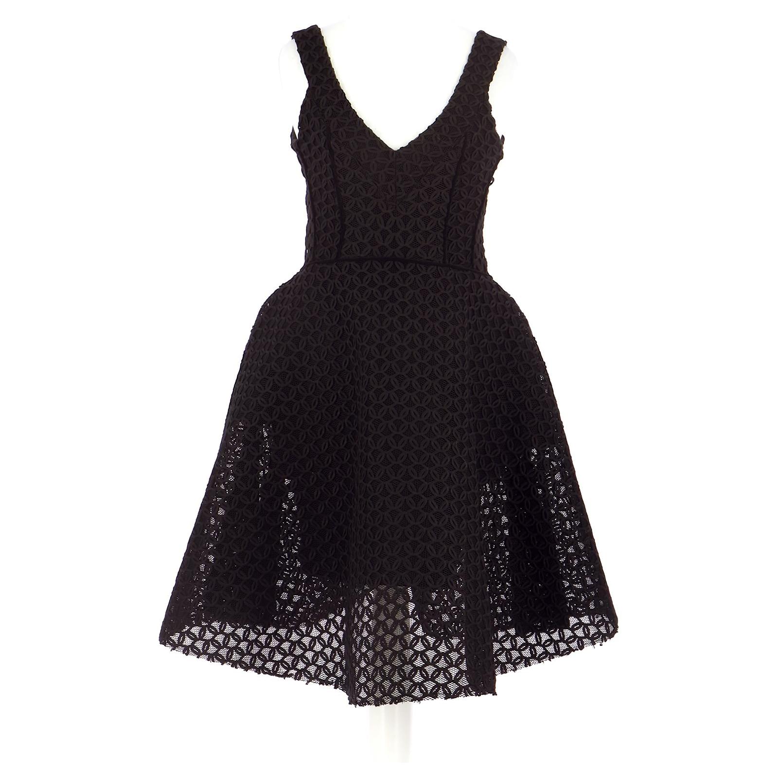 Maje robe Black Polyester ref.717866 - Joli Closet