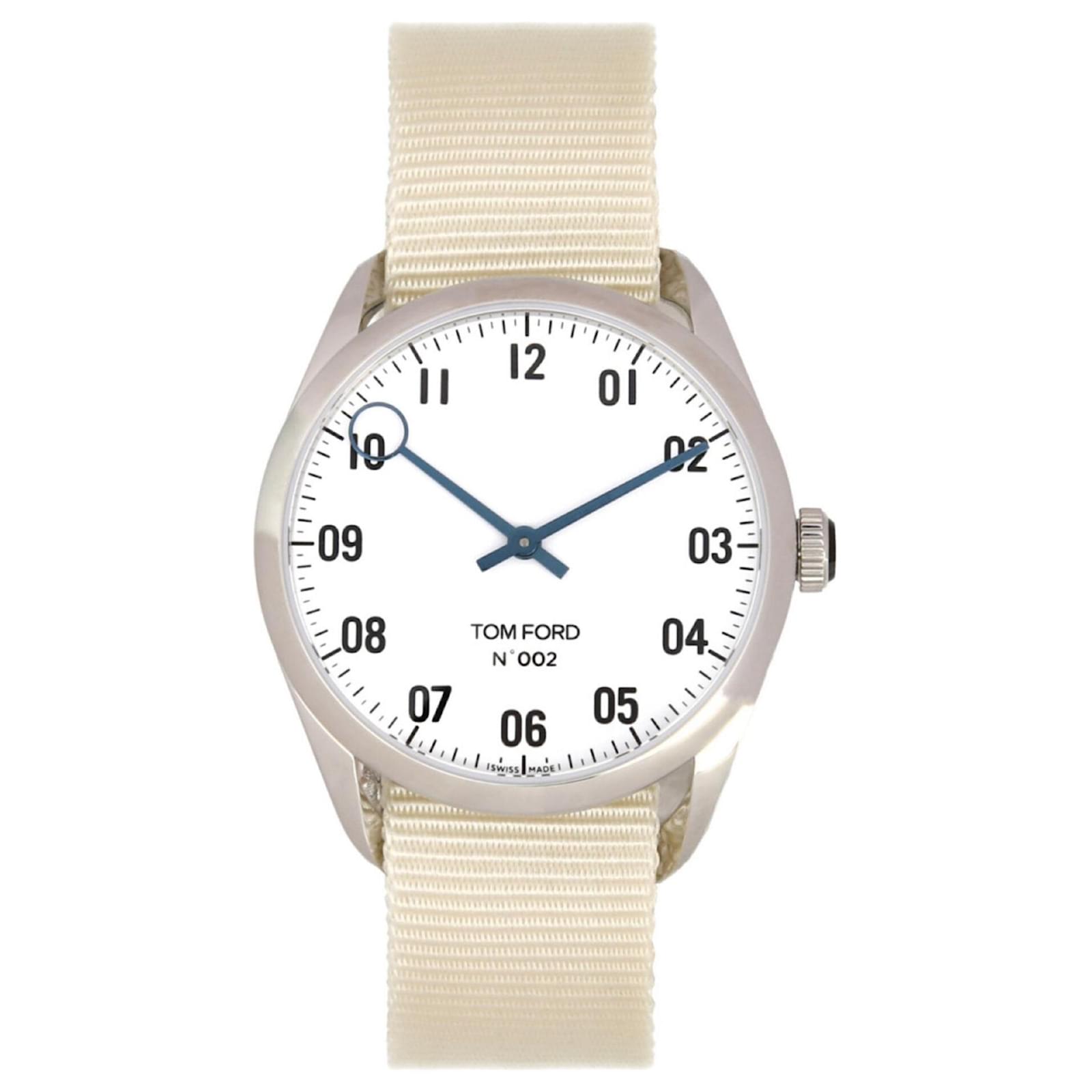 TOM FORD Tom Ford 002 Strap Watch Metallic ref.718037 - Joli Closet