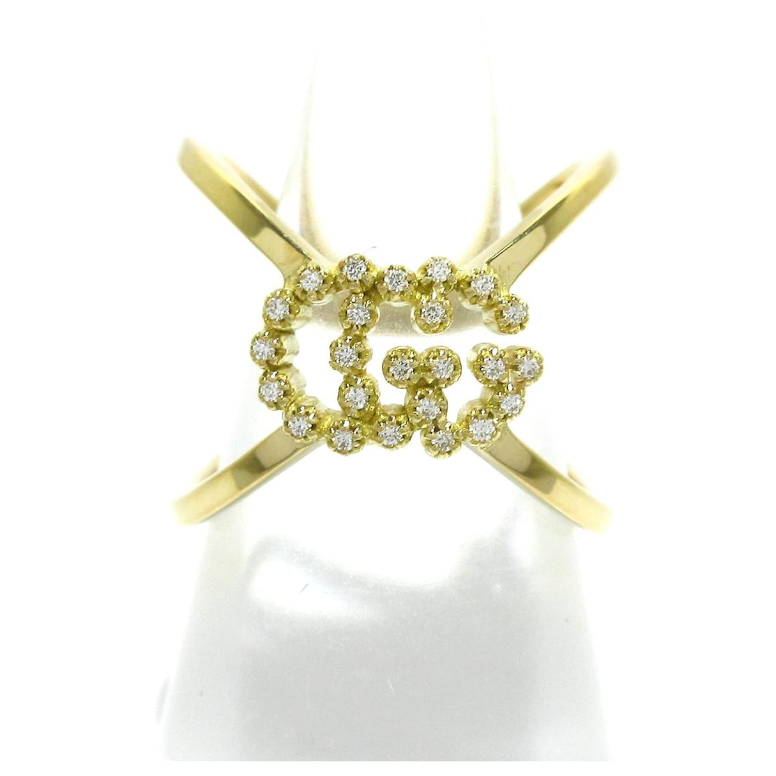 Gucci GG Ring Golden Yellow gold ref.718210 - Joli Closet