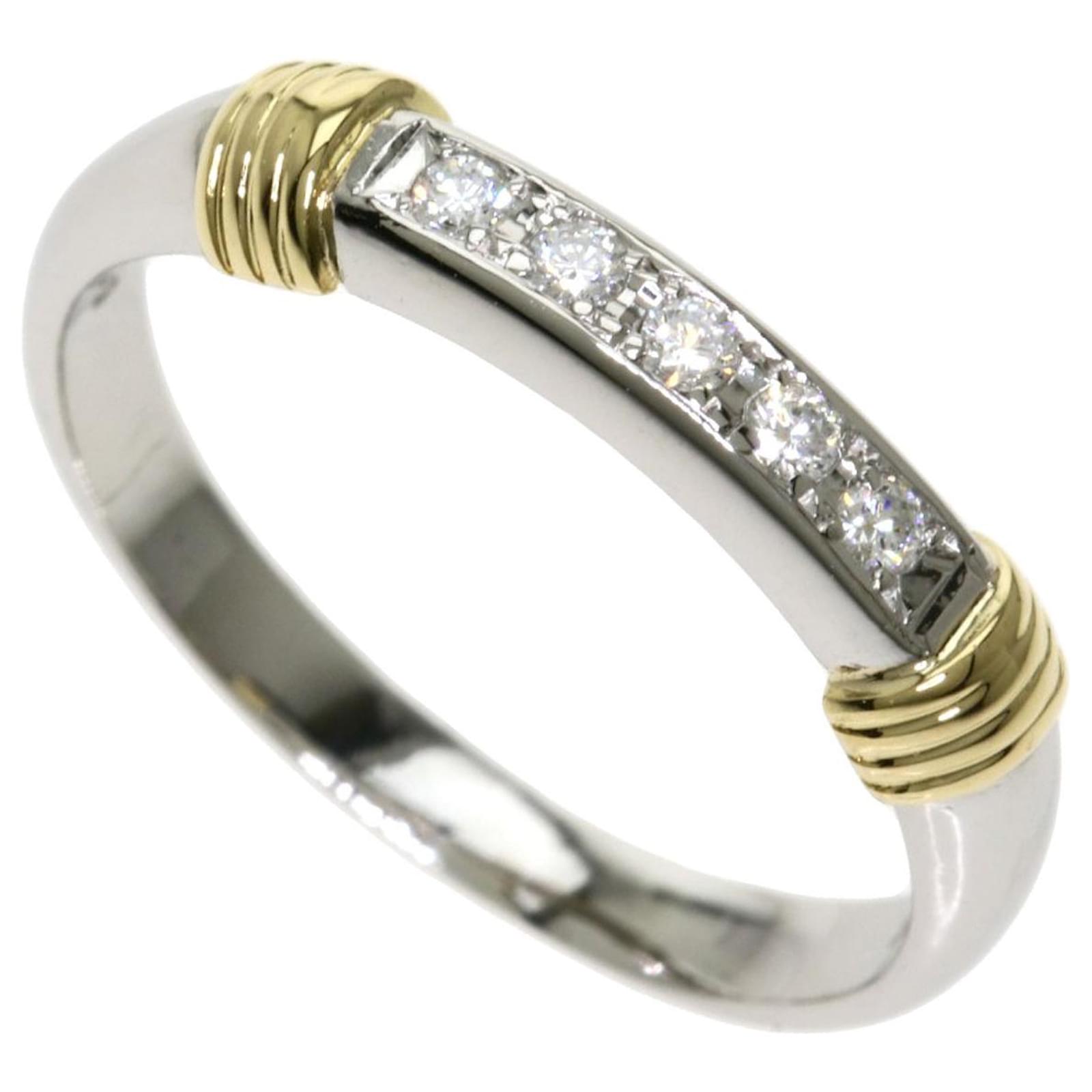 Dior Diamond Ring Platinum White ref.719776 - Joli Closet