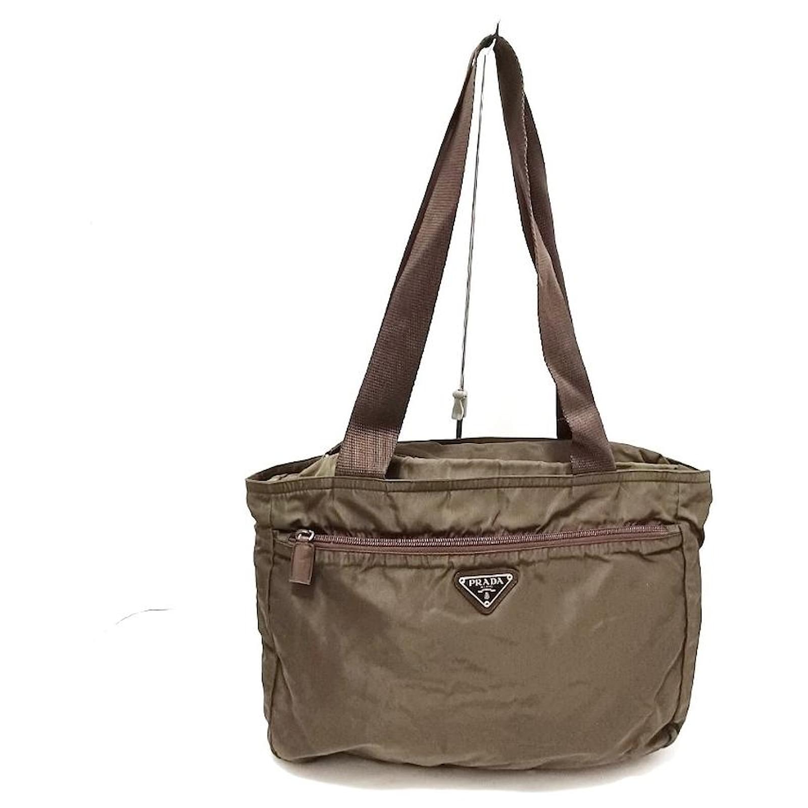 Prada Khaki Synthetic ref.719901 - Joli Closet