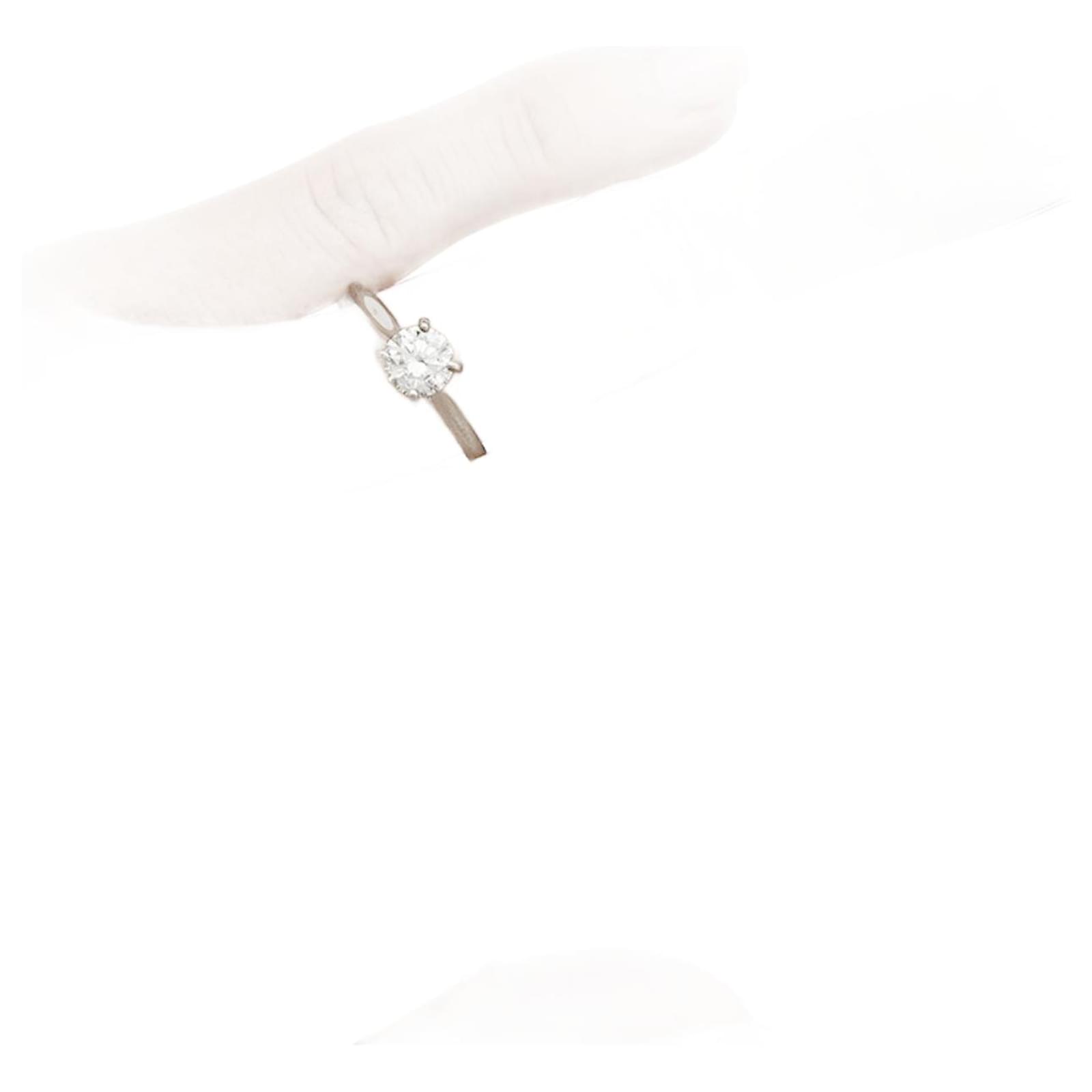 Cartier Solitaire, "1895", platinum. ref.720432 - Joli Closet