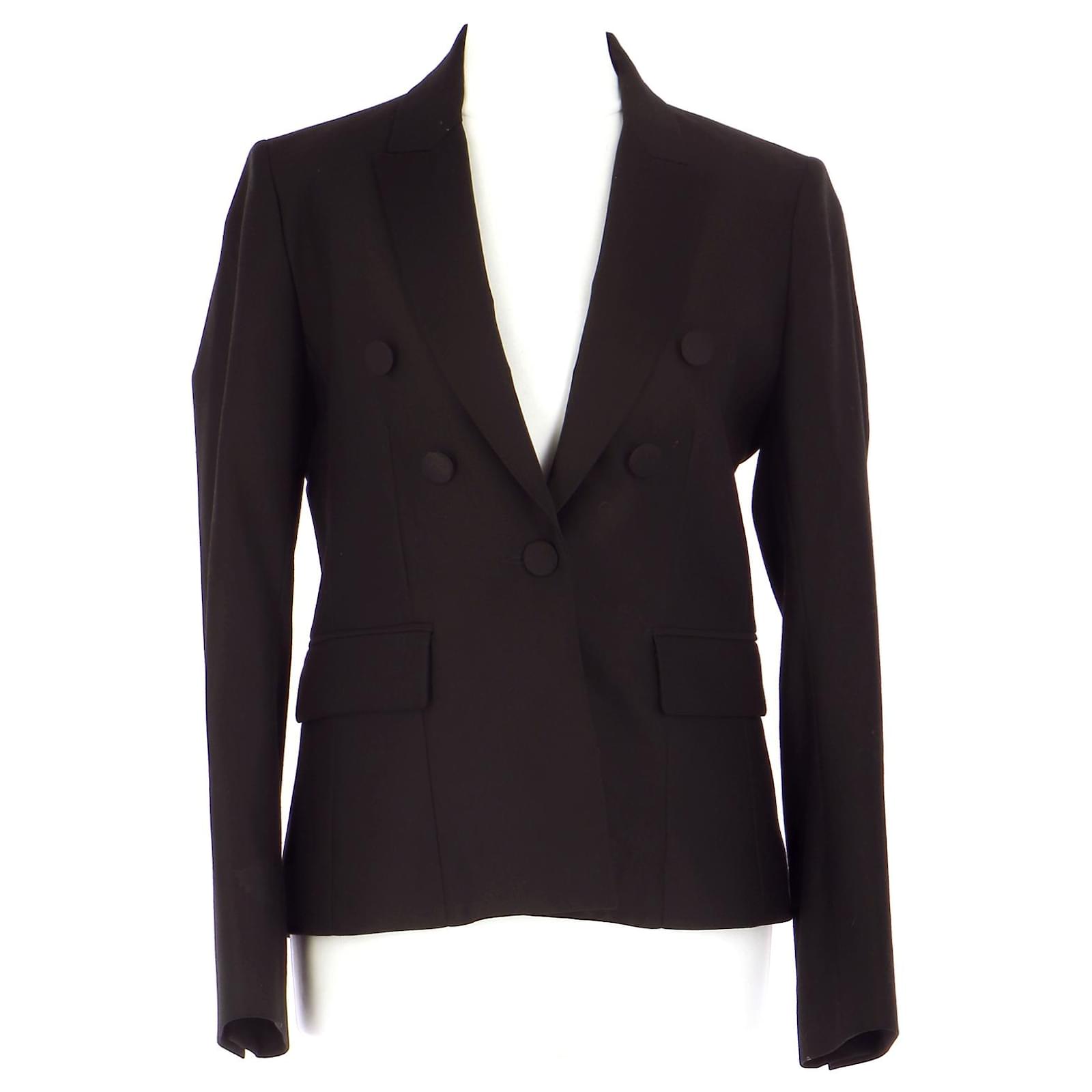 Maje Vest / Blazer Black Polyester ref.720863 - Joli Closet