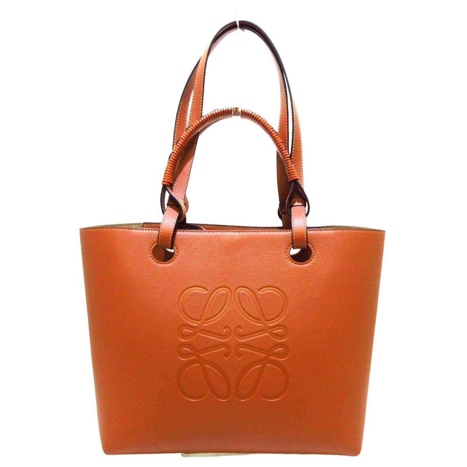 Loewe Anagram Brown Pony-style calfskin ref.722207 - Joli Closet