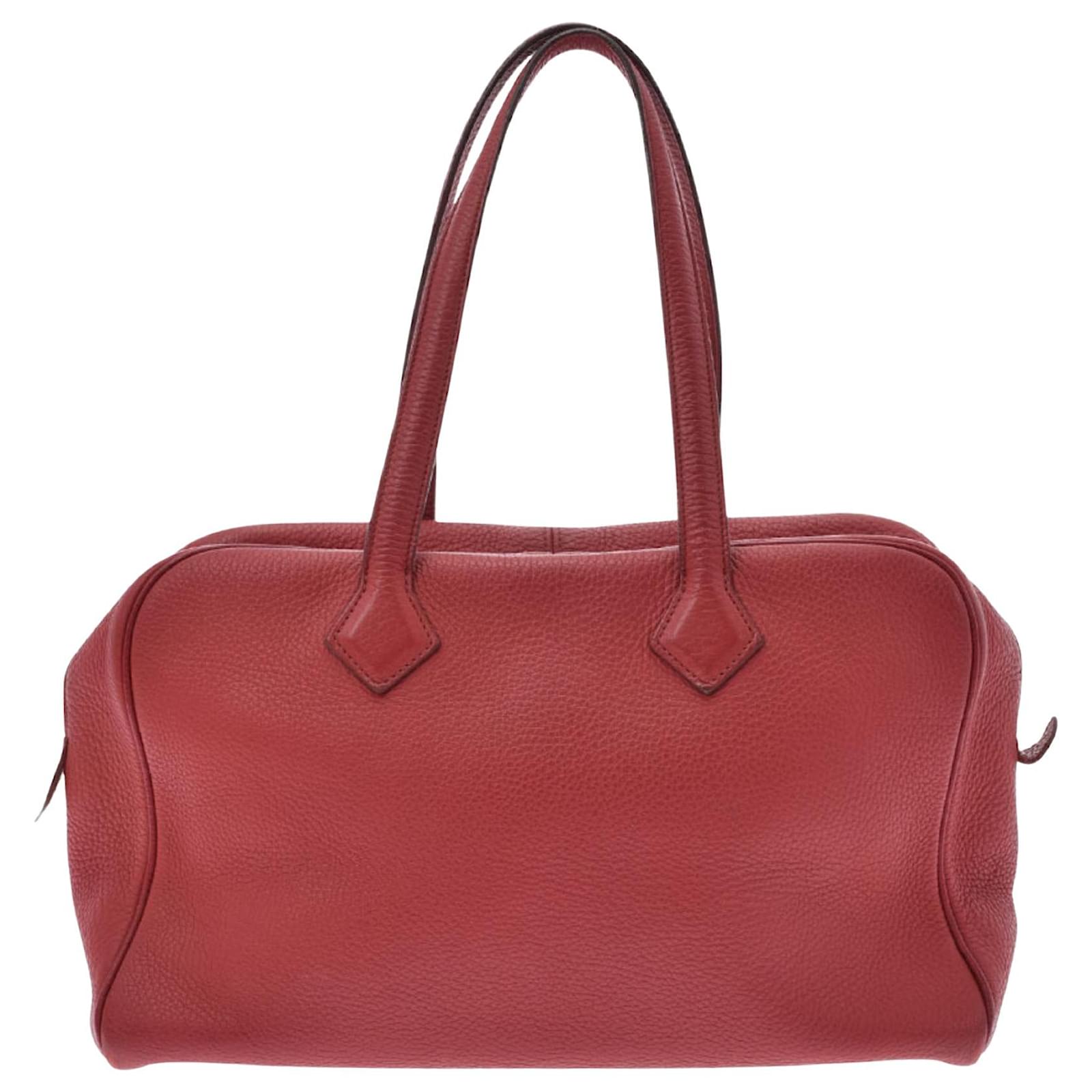 Hermès Victoria Red Leather ref.722285 - Joli Closet