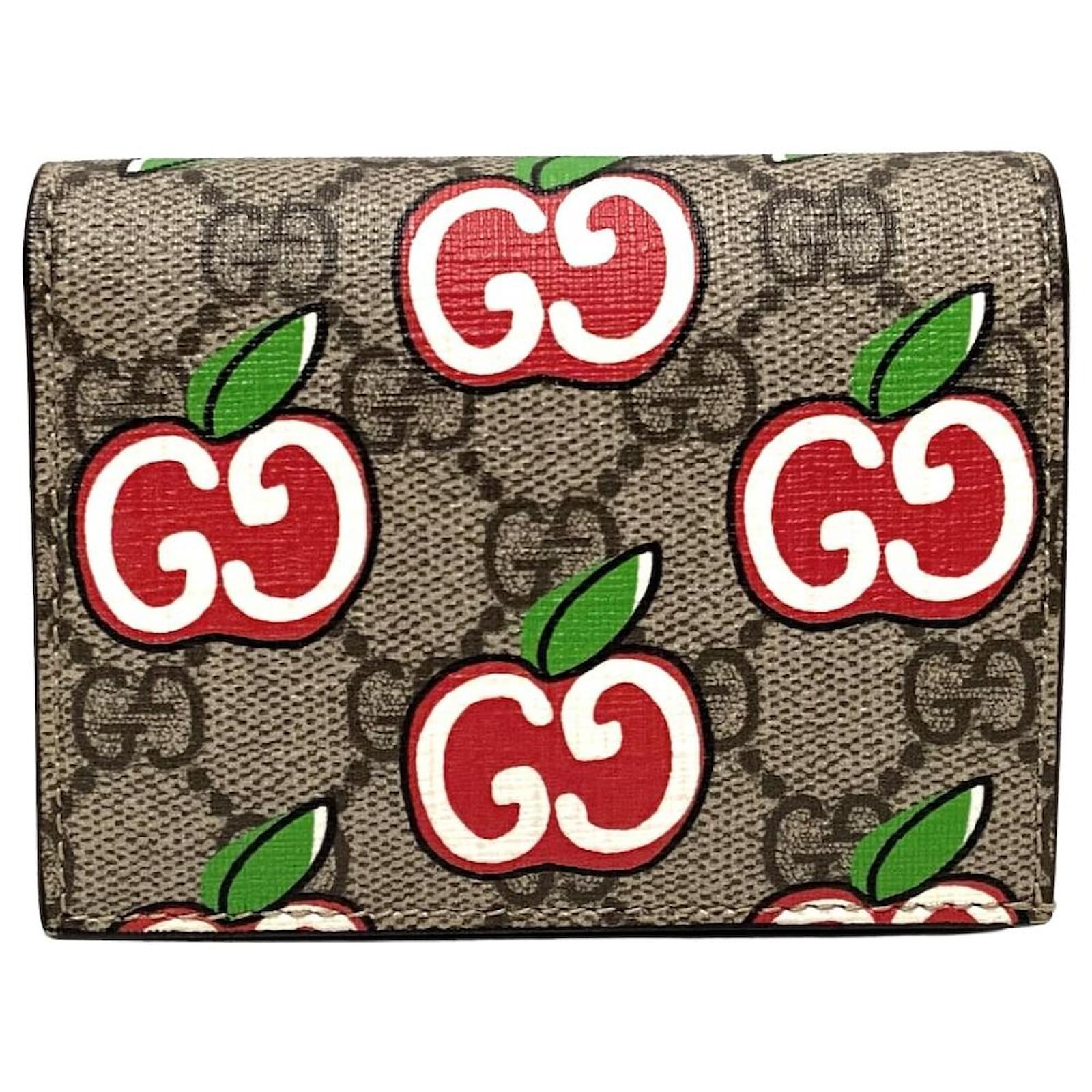 Gucci GG Apple Beige Cloth ref.722348 - Joli Closet