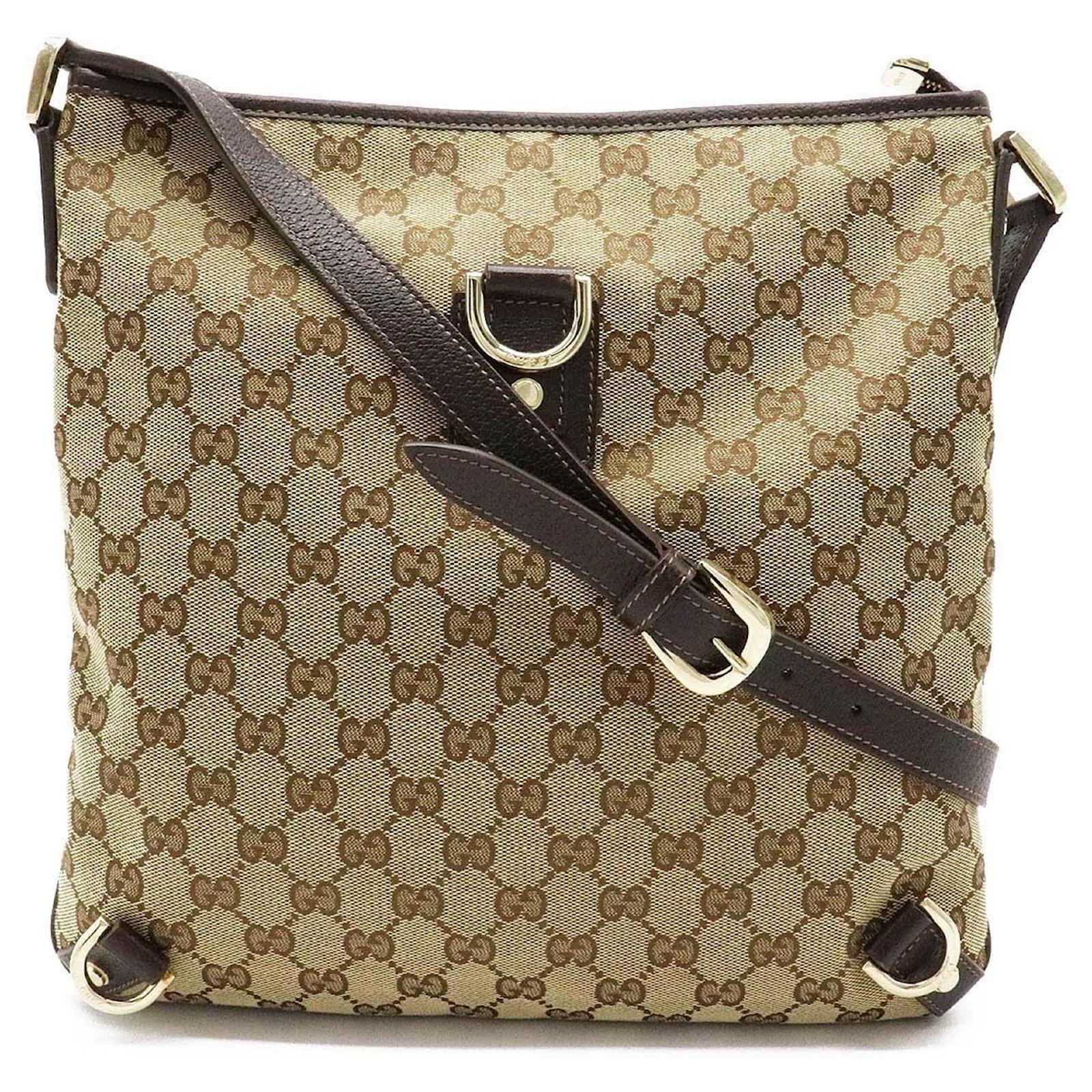 Gucci GG Canvas Beige Cloth ref.722680 - Joli Closet