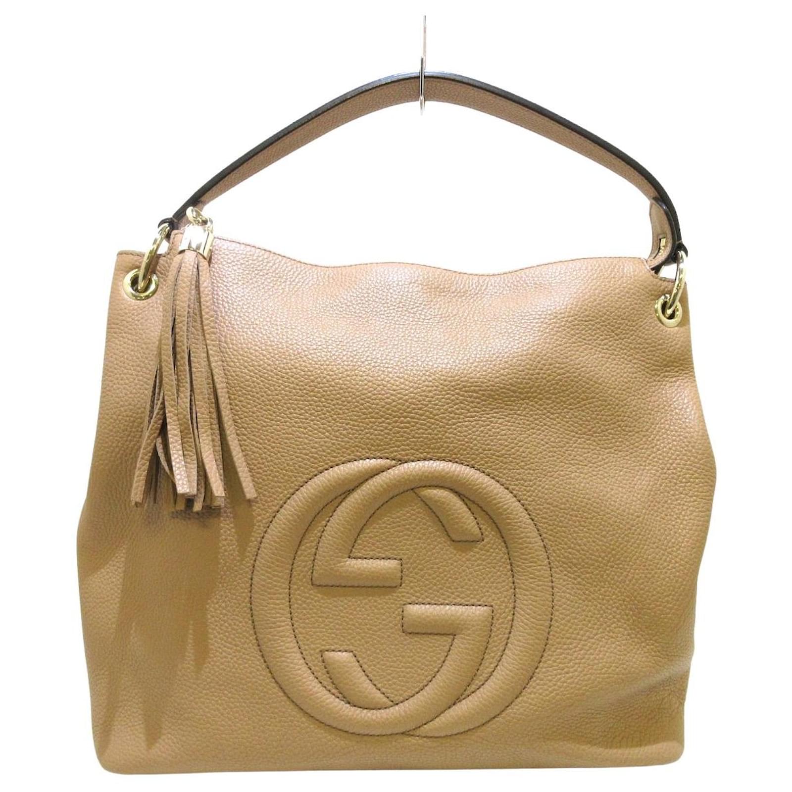 Gucci Soho Beige Leather ref.723499 - Joli Closet