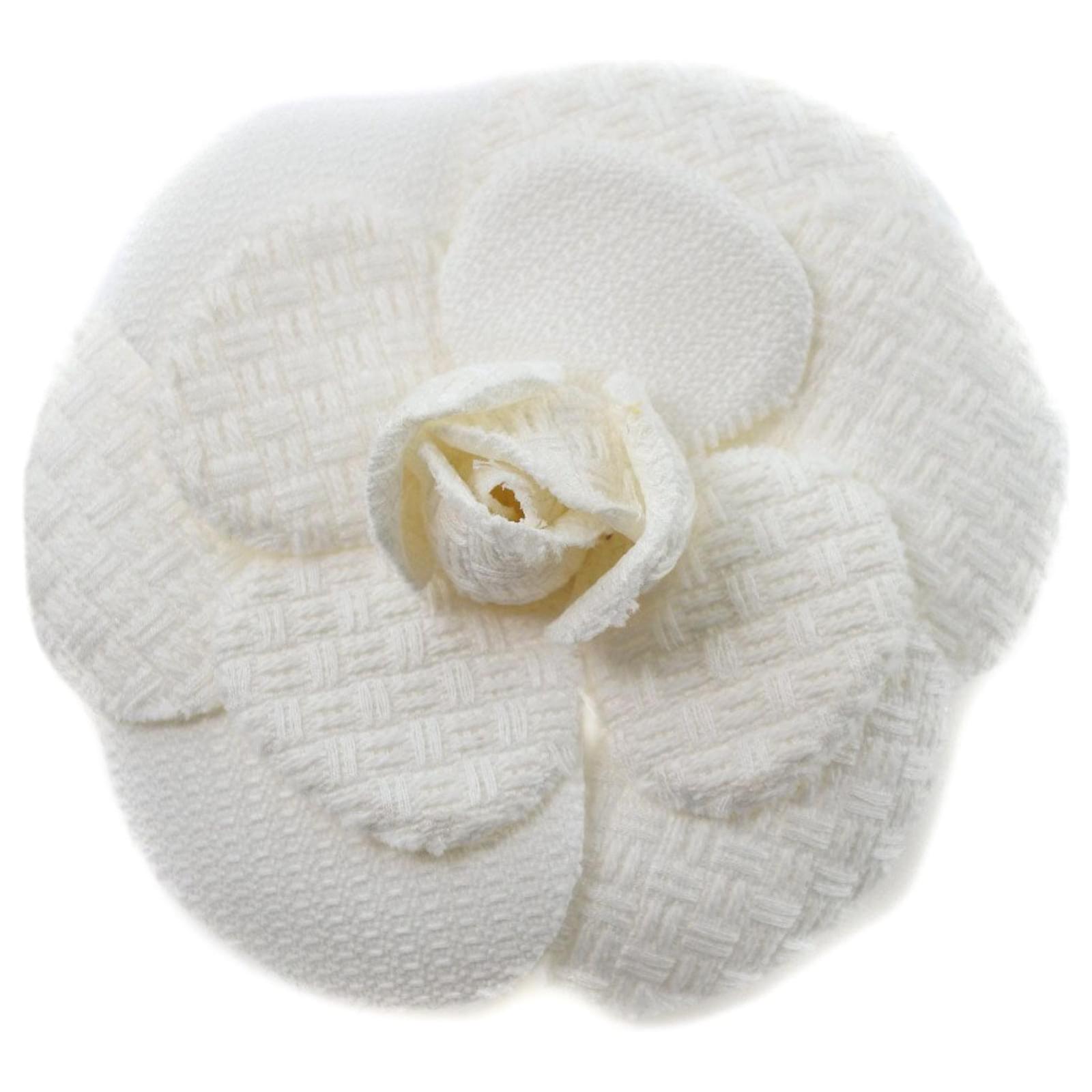 Chanel Camélia Synthétique Blanc ref.724524 - Joli Closet
