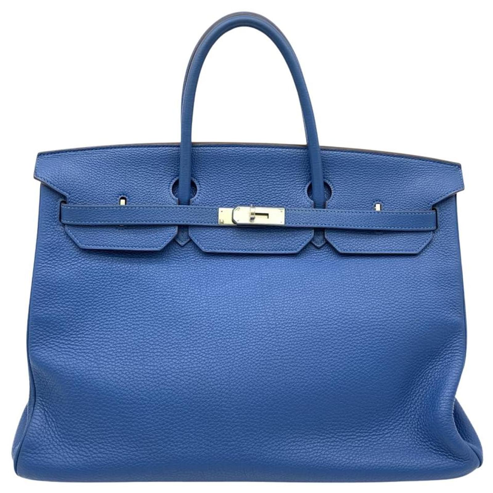 Hermès HERMES BIRKIN Blue Leather ref.724694 - Joli Closet