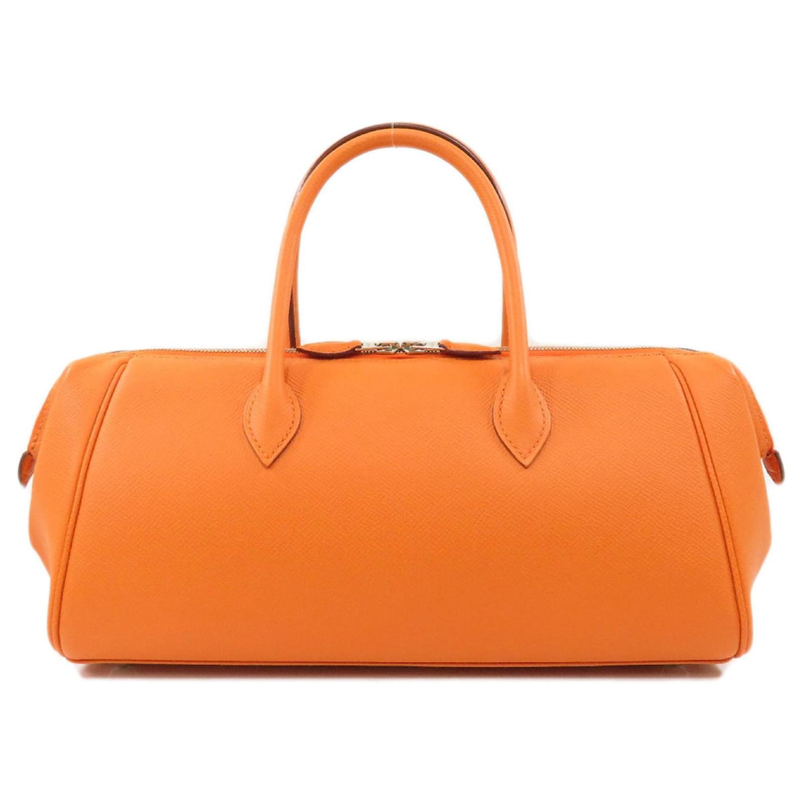 Hermès Paris Bombay Orange Leather ref.724978 - Joli Closet