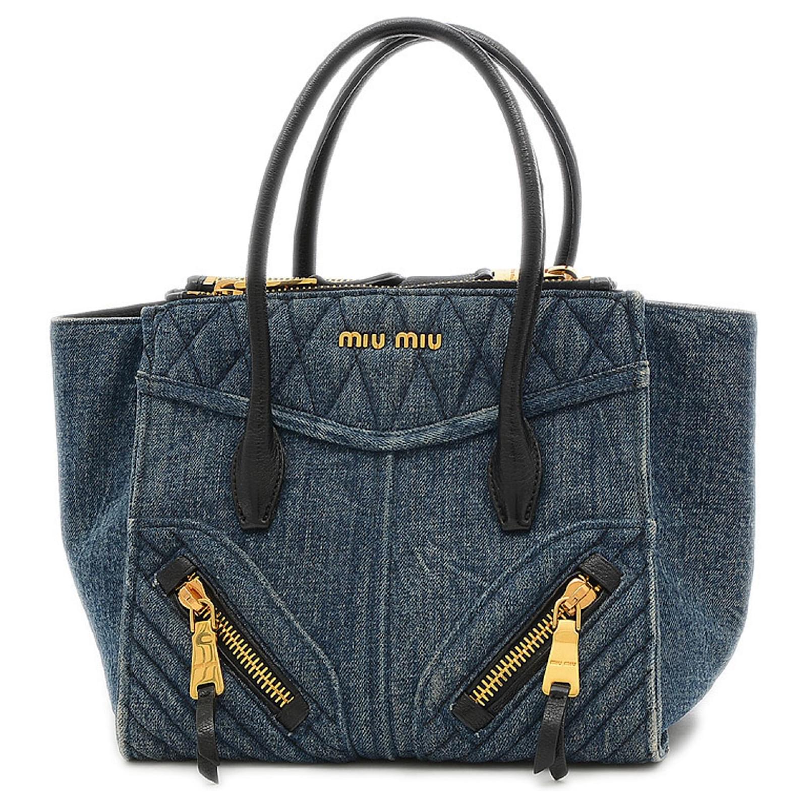 miu miu Blue Denim ref.725205 - Joli Closet