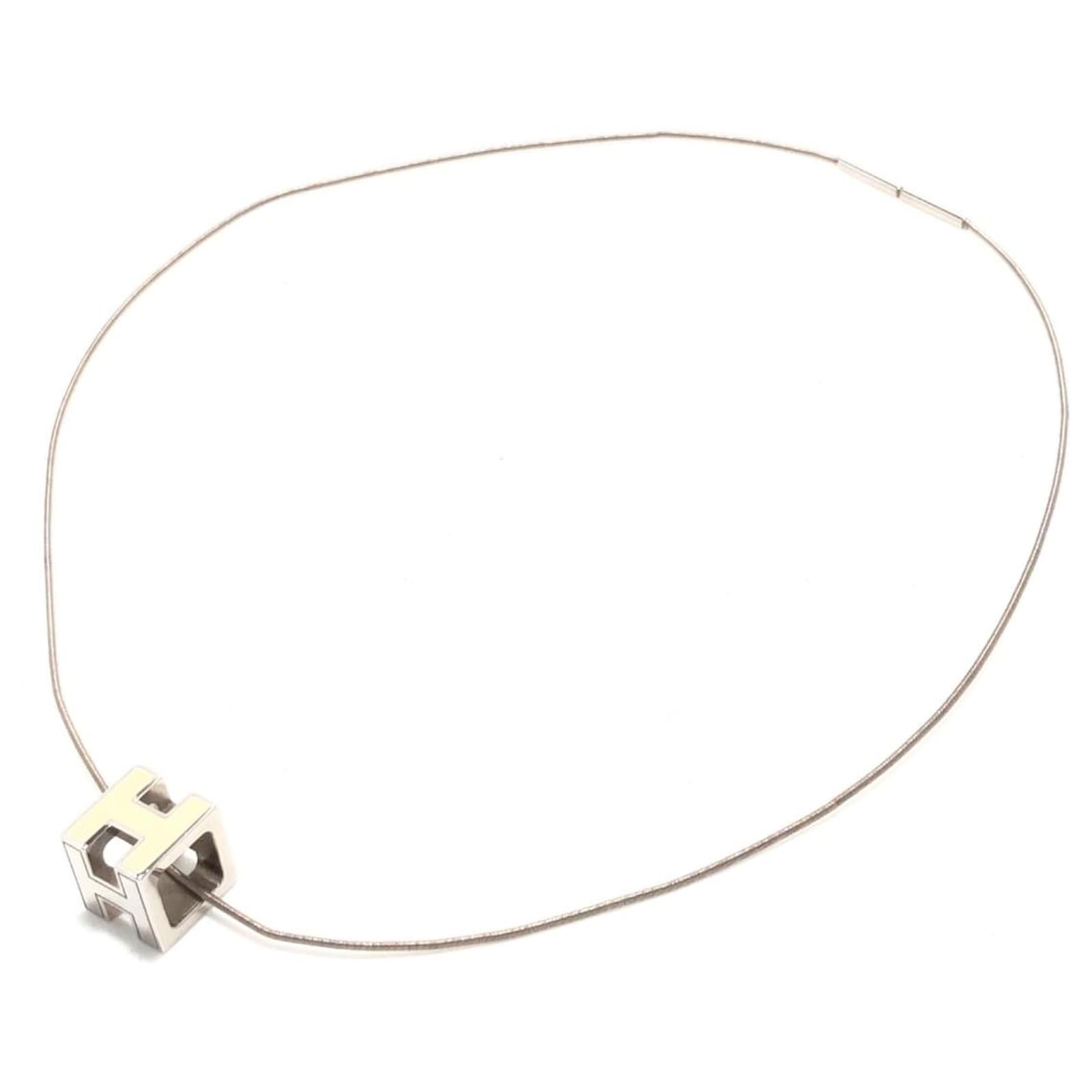 Hermès Cage d'H White Metal ref.725517 - Joli Closet