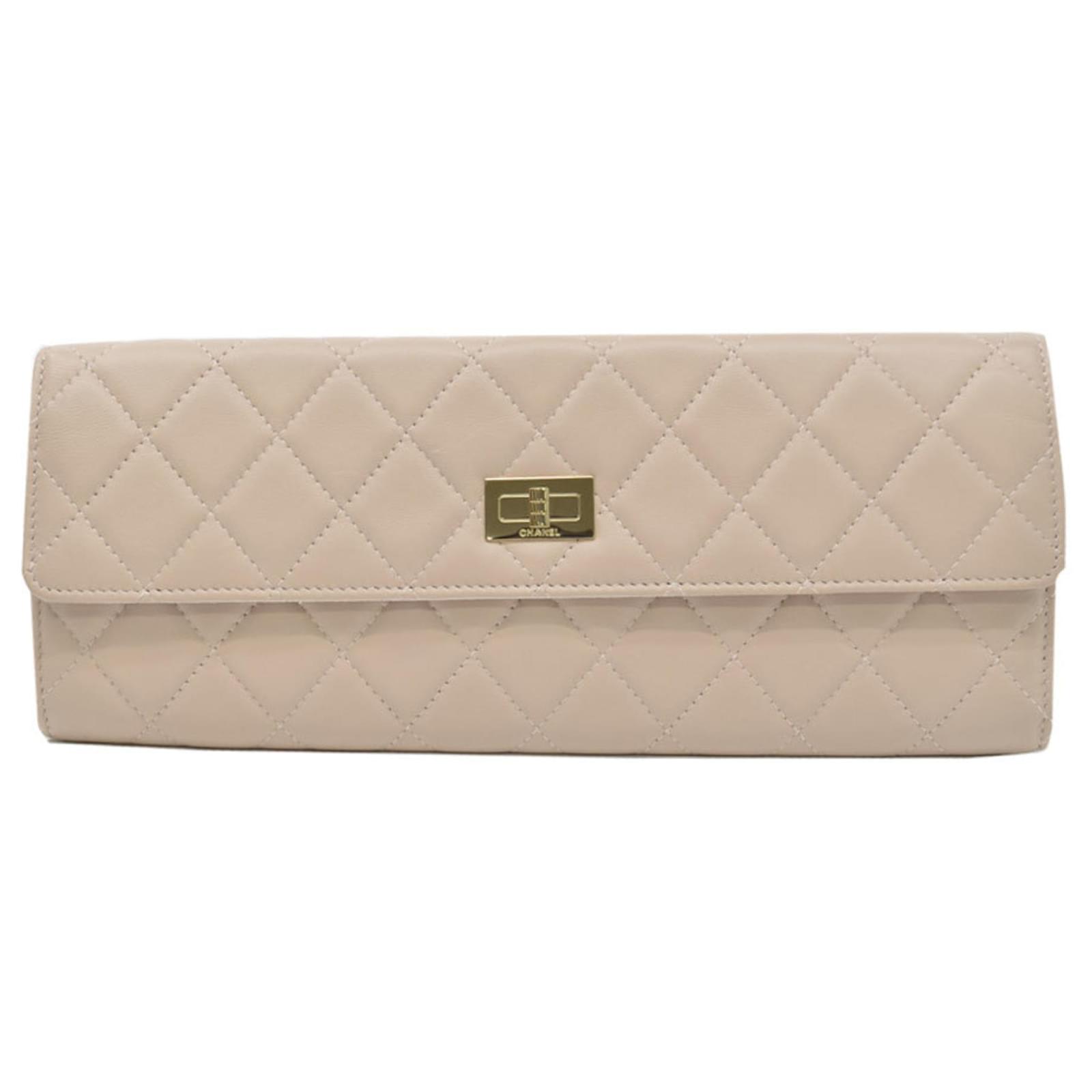 Chanel Cuir Beige ref.725800 - Joli Closet