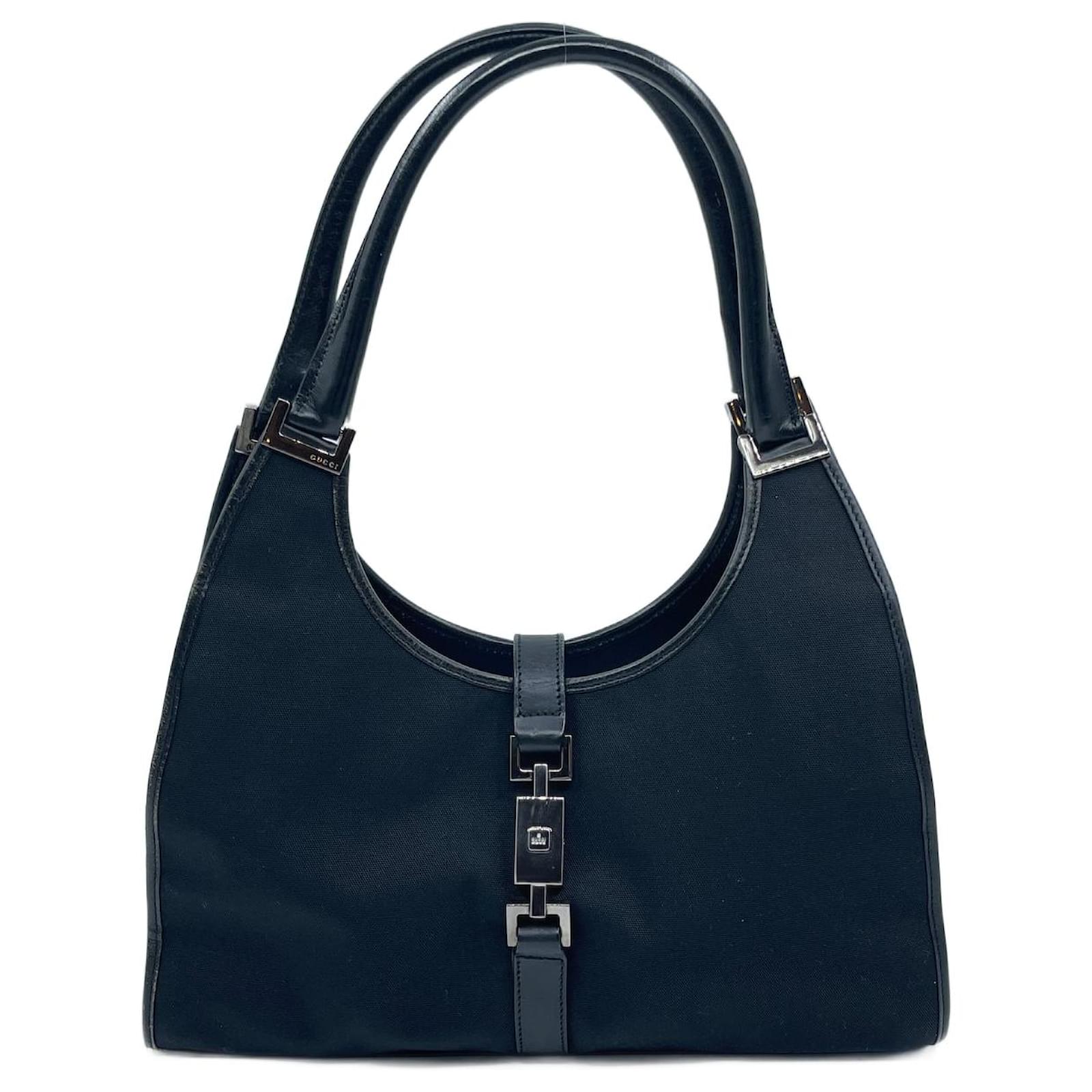 Gucci Black Canvas Bardot Bag Cloth ref.726098 - Joli Closet