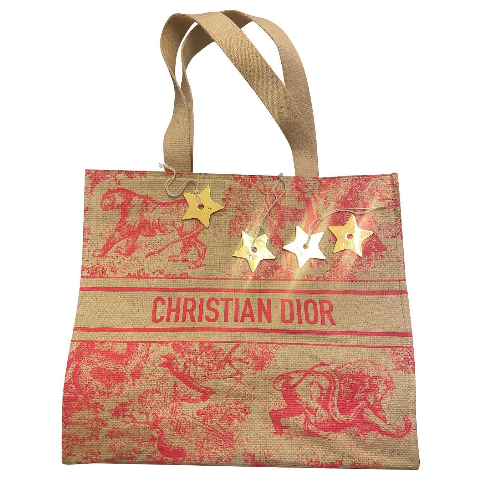 Christian Dior dior riviera tote Multiple colors Wicker ref.726134 ...