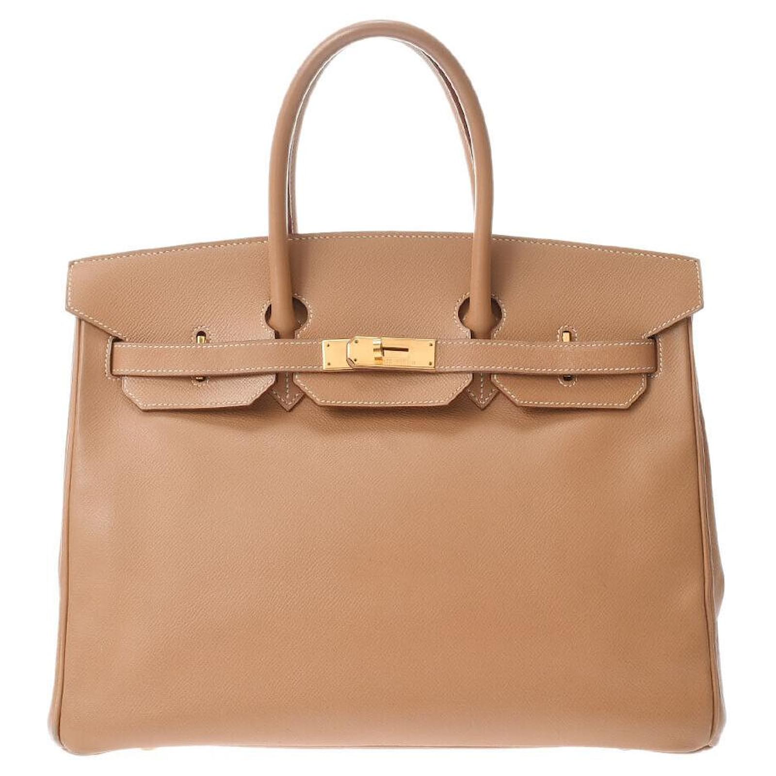 Hermès HERMES BIRKIN 35 Brown Leather ref.726967 - Joli Closet