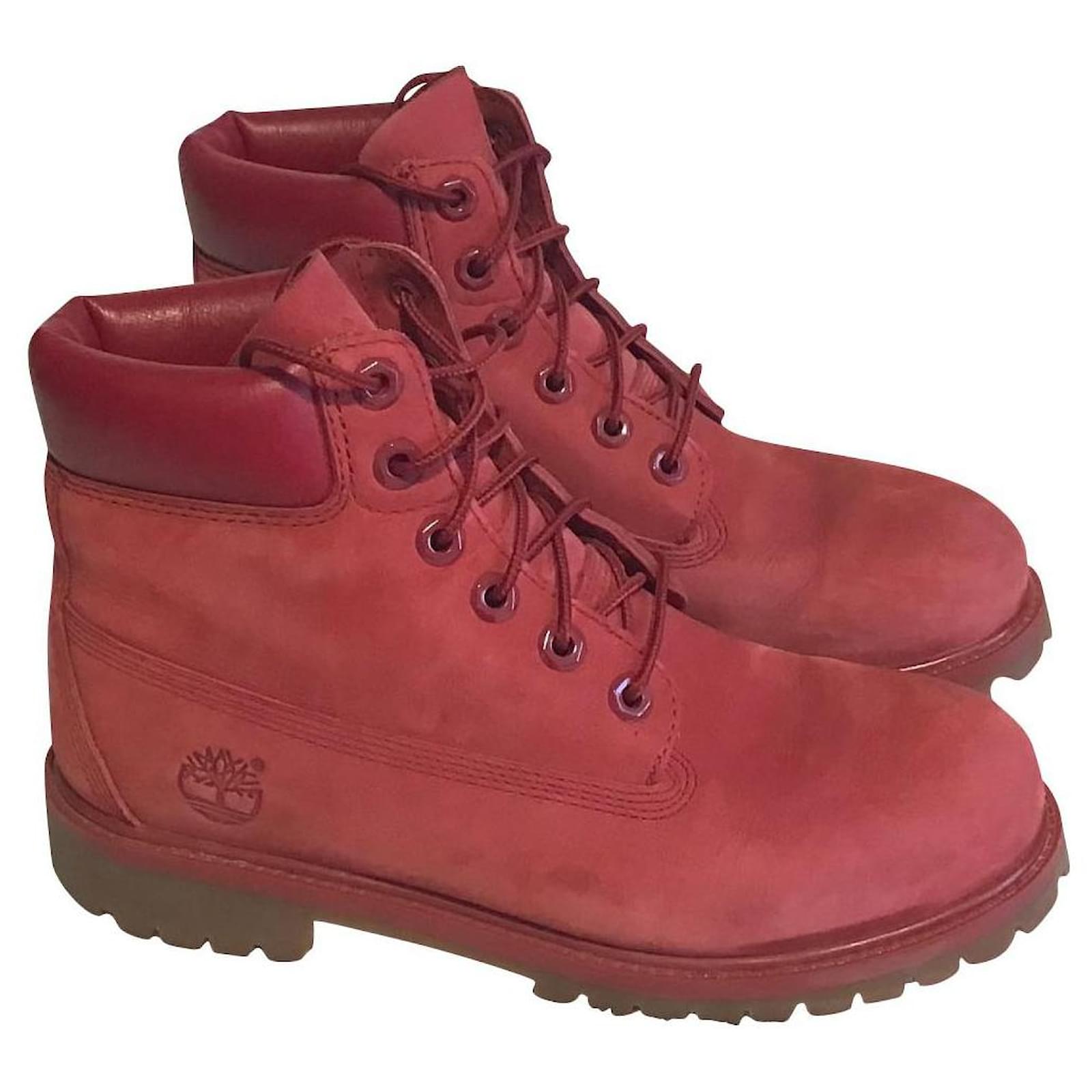 Red Timberland Boots 2022
