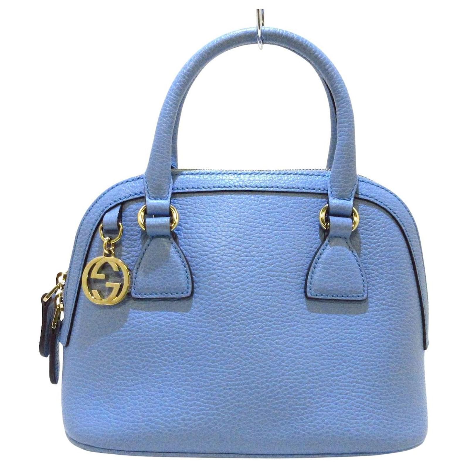 Gucci Dôme Light blue Leather ref.728089 - Joli Closet