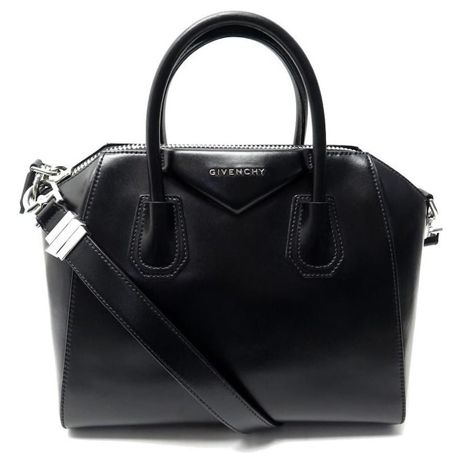 NEUF SAC A MAIN GIVENCHY ANTIGONA MM BB05118014 CUIR NOIR NEW HAND BAG ...