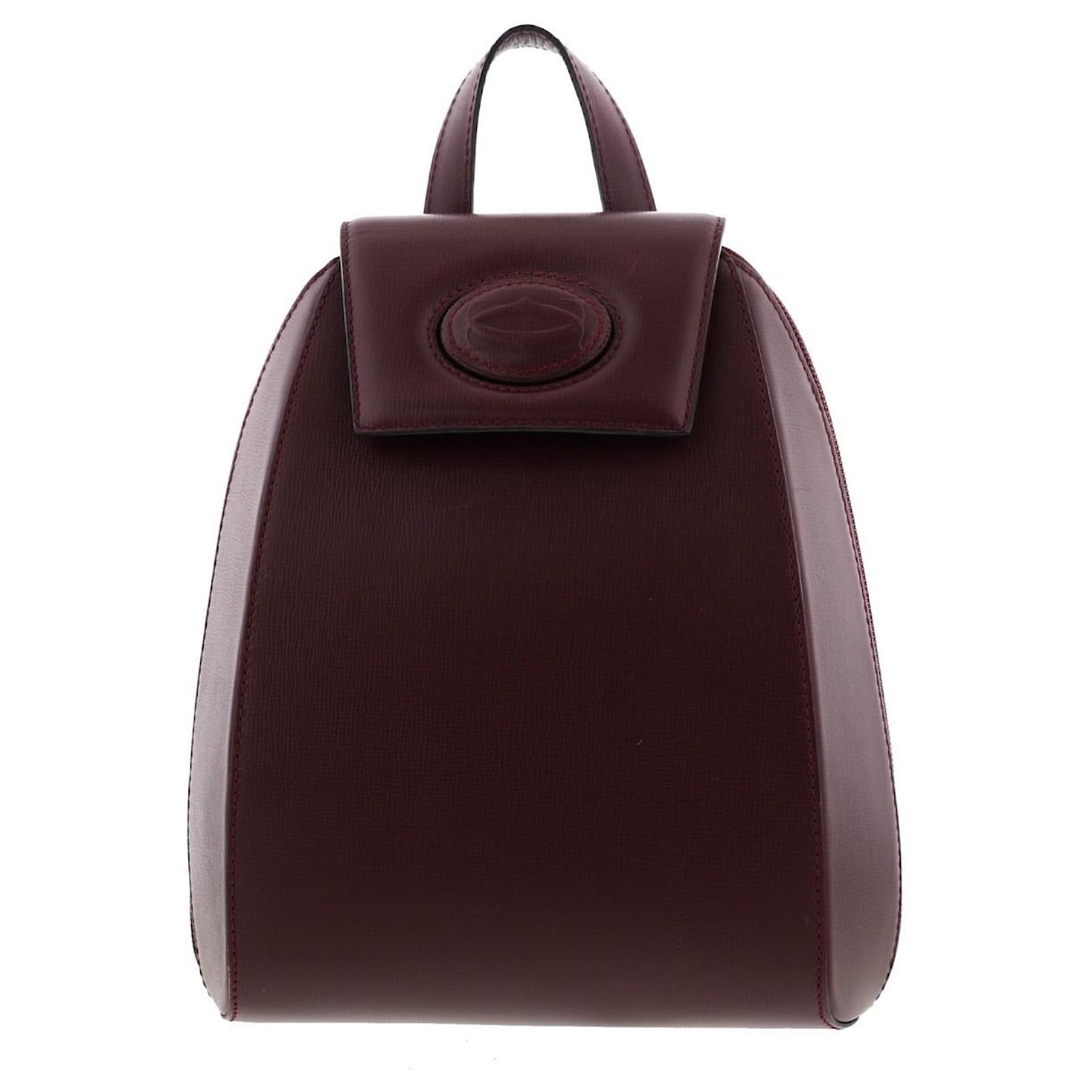 Cartier Mustline Backpack Leather ref.728770 - Joli Closet