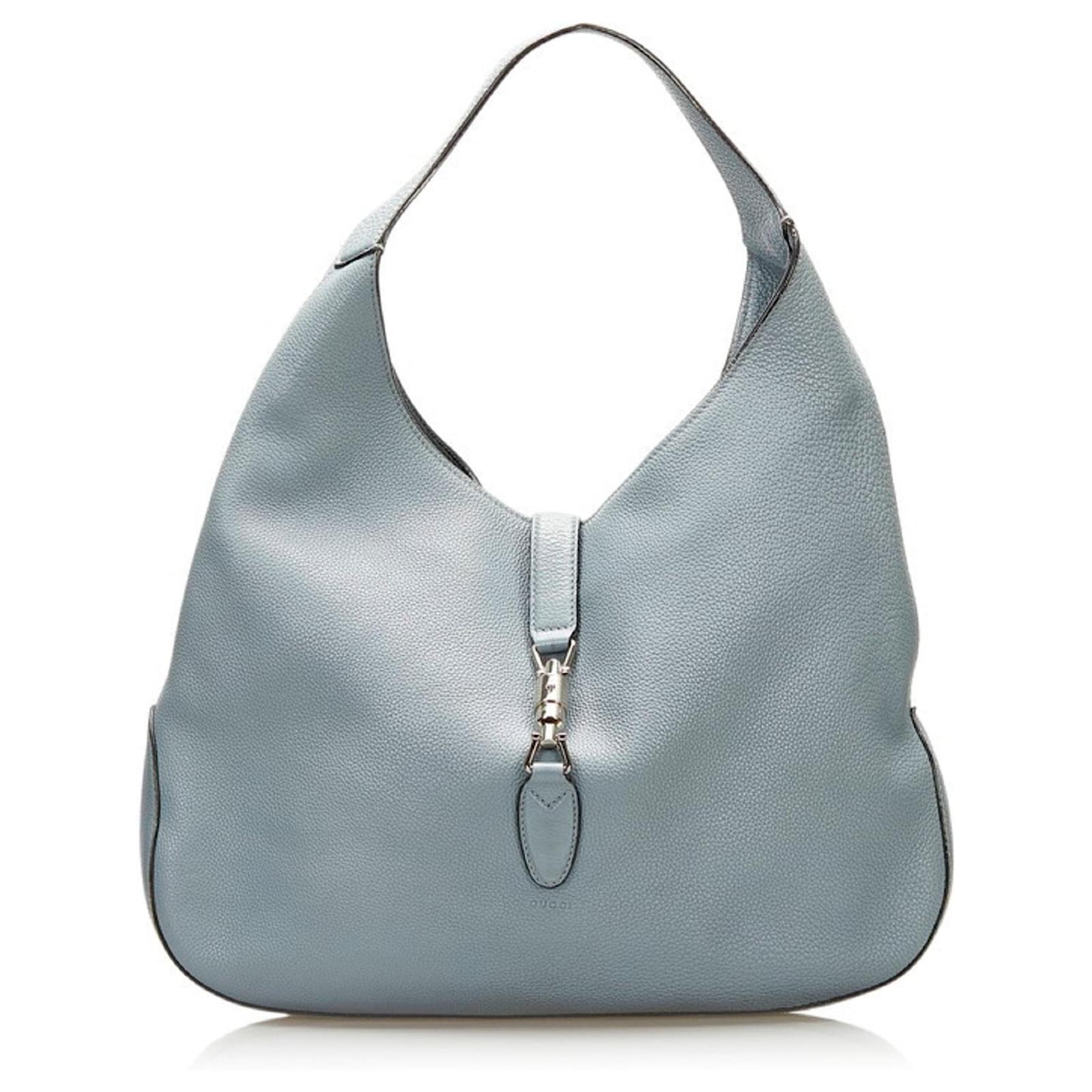 Gucci Jackie Light blue Leather ref.728903 - Joli Closet