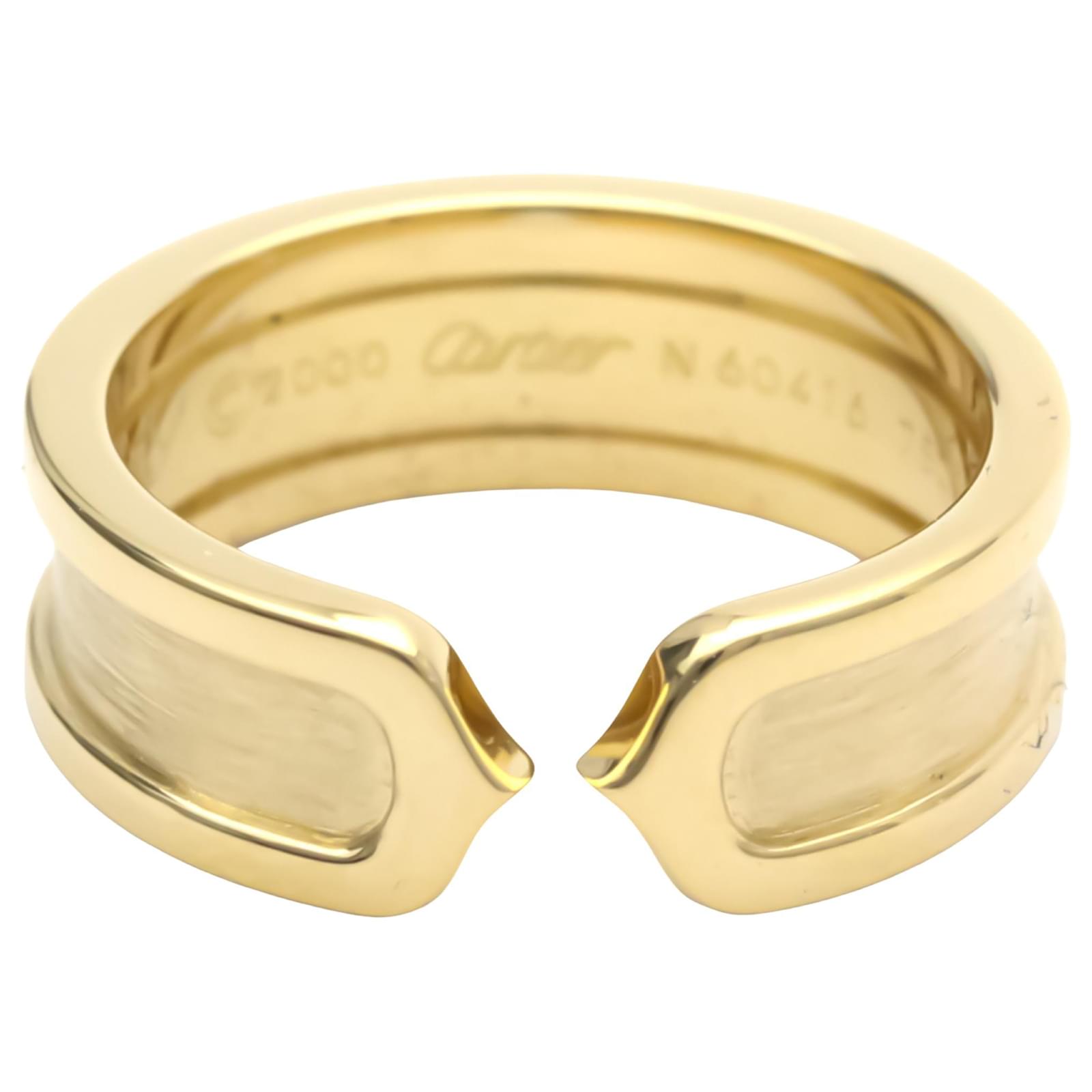 Cartier C2 Golden Yellow gold ref.729847 - Joli Closet