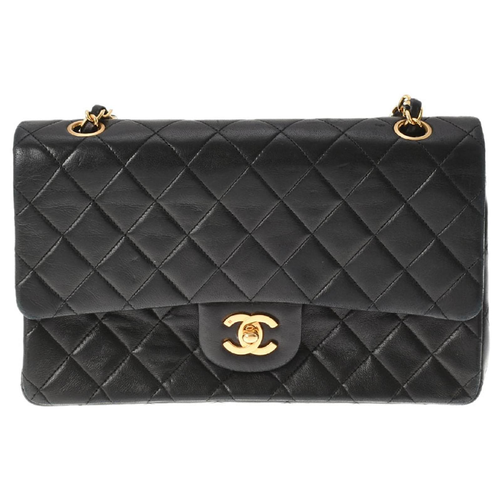 Chanel Timeless Black Leather ref.730302 - Joli Closet