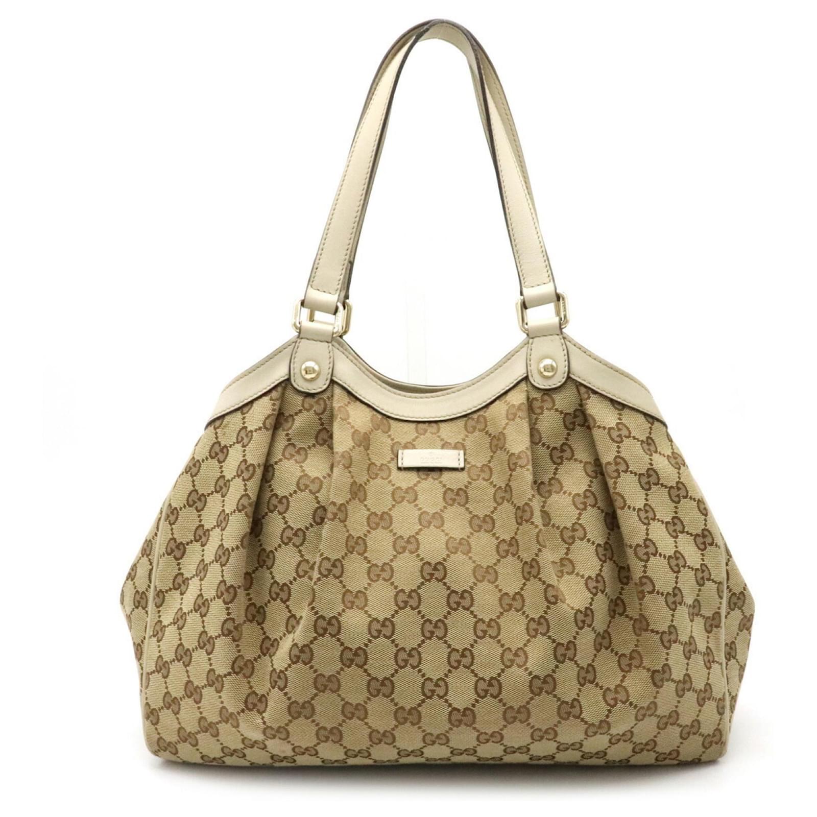 Gucci GG Toile Beige ref.730785 - Joli Closet