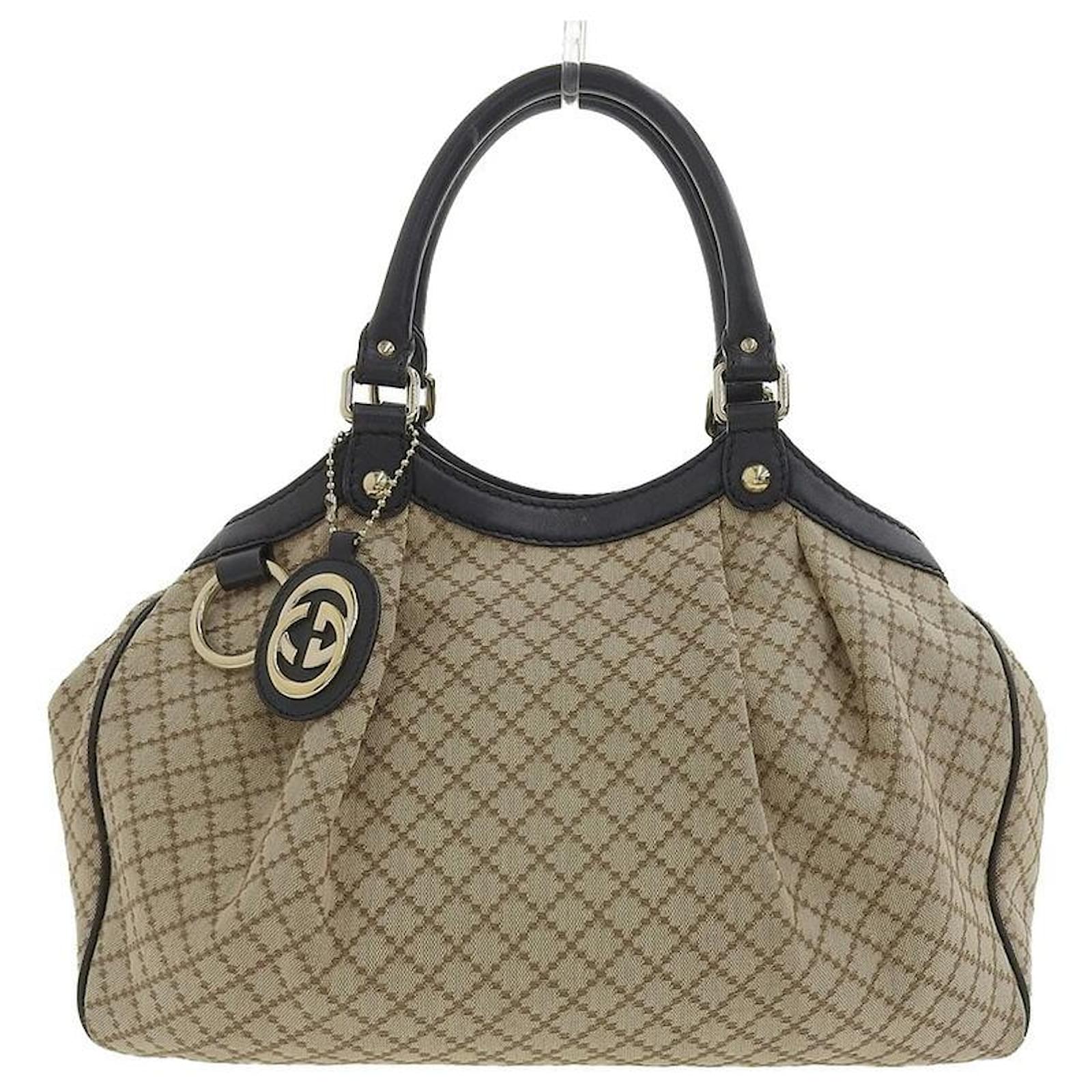 Gucci Sukey Toile Beige ref.731340 - Joli Closet