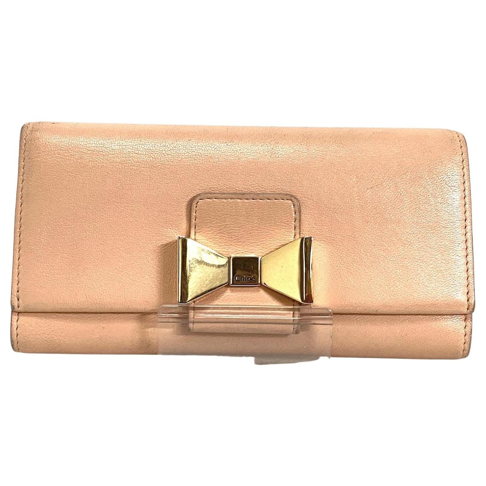 Chloé Rachel ribbon Beige Leather ref.731686 - Joli Closet