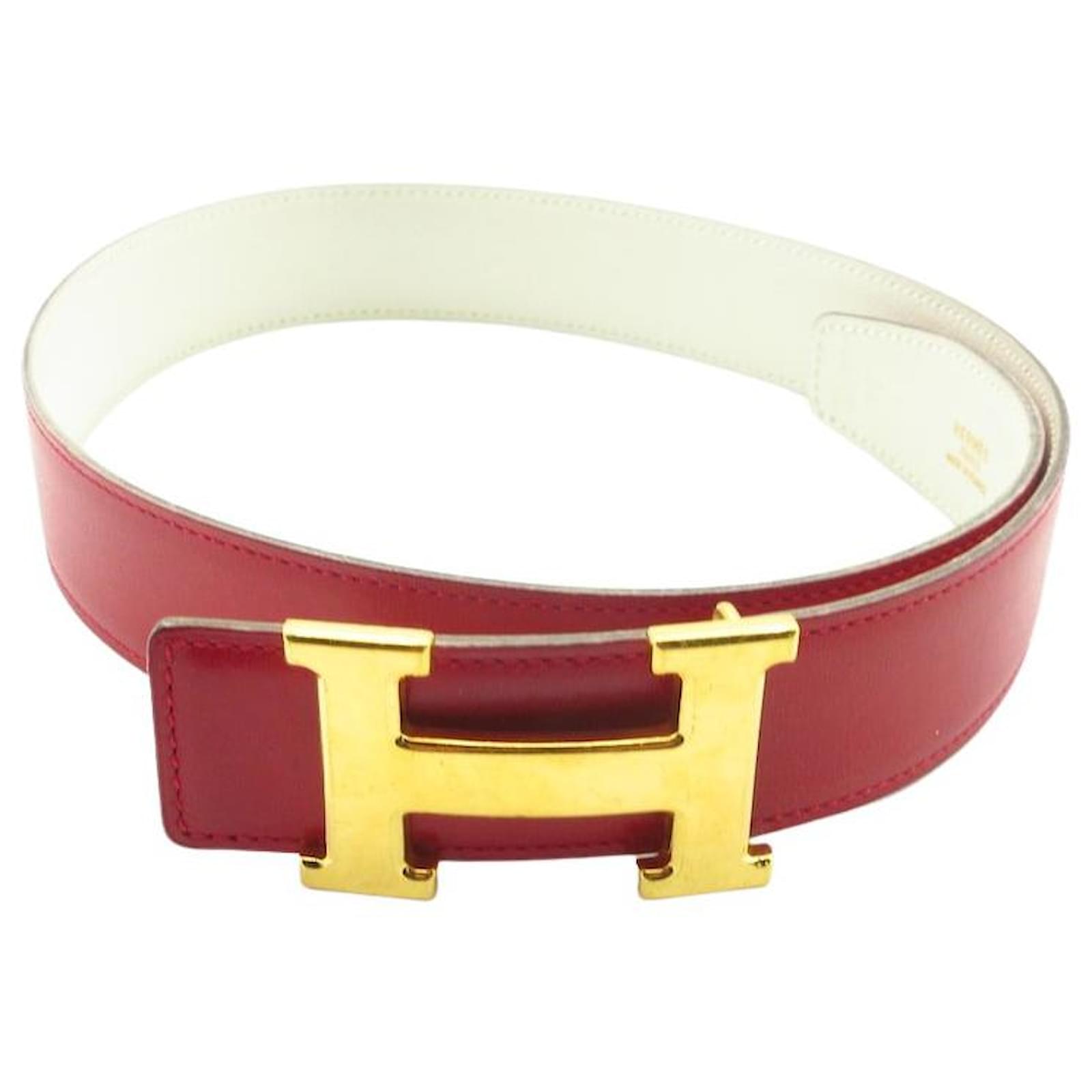 Hermès Hermes H Red Leather ref.731747 - Joli Closet