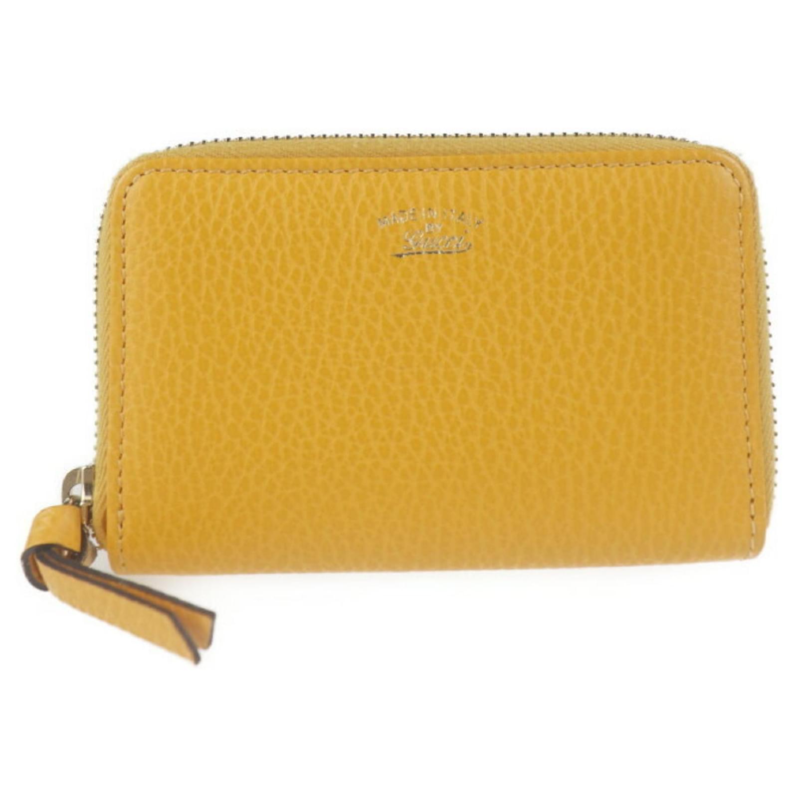 gucci Yellow Leather ref.732790 - Joli Closet