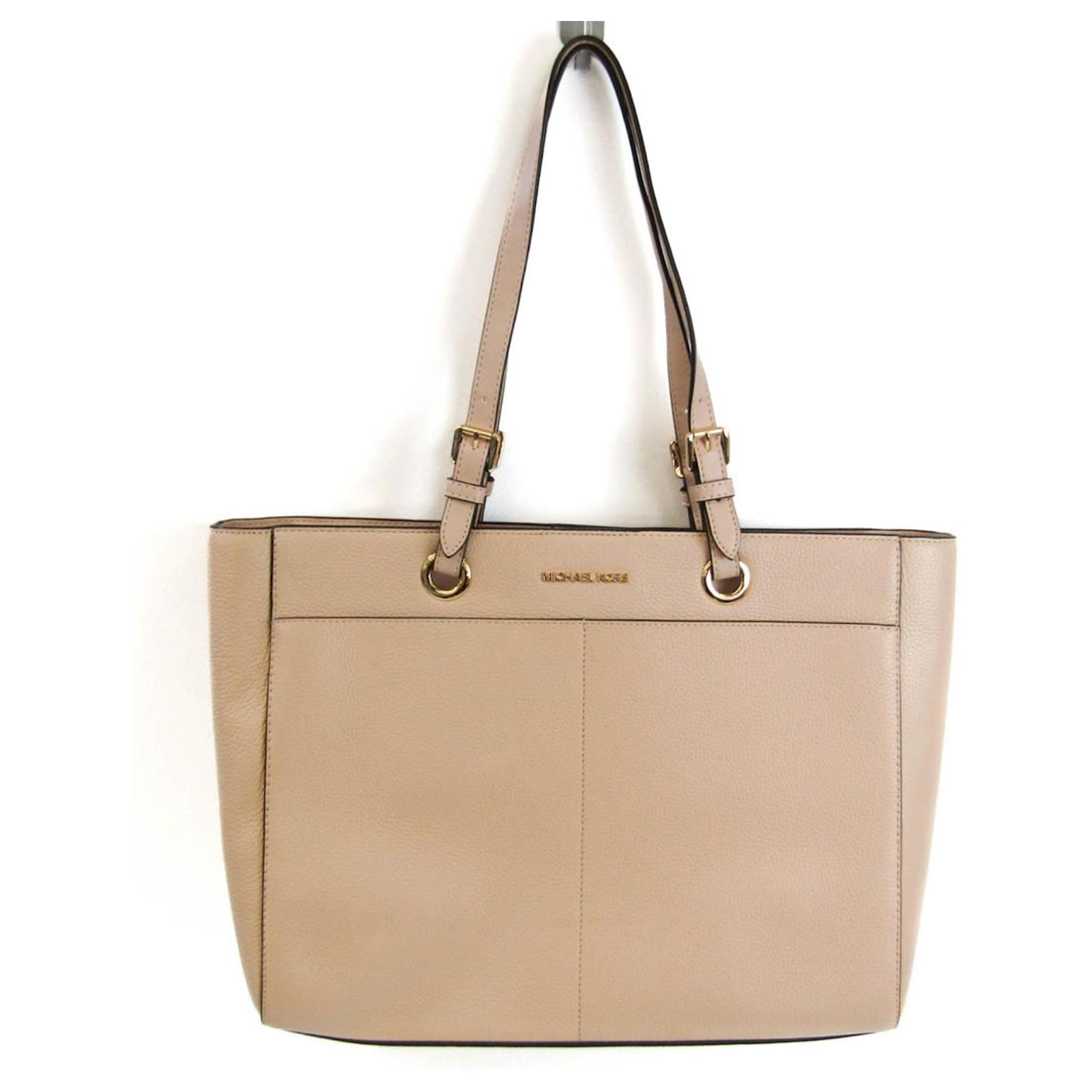 Michael Kors Jet Set Beige Leather ref.733034 - Joli Closet