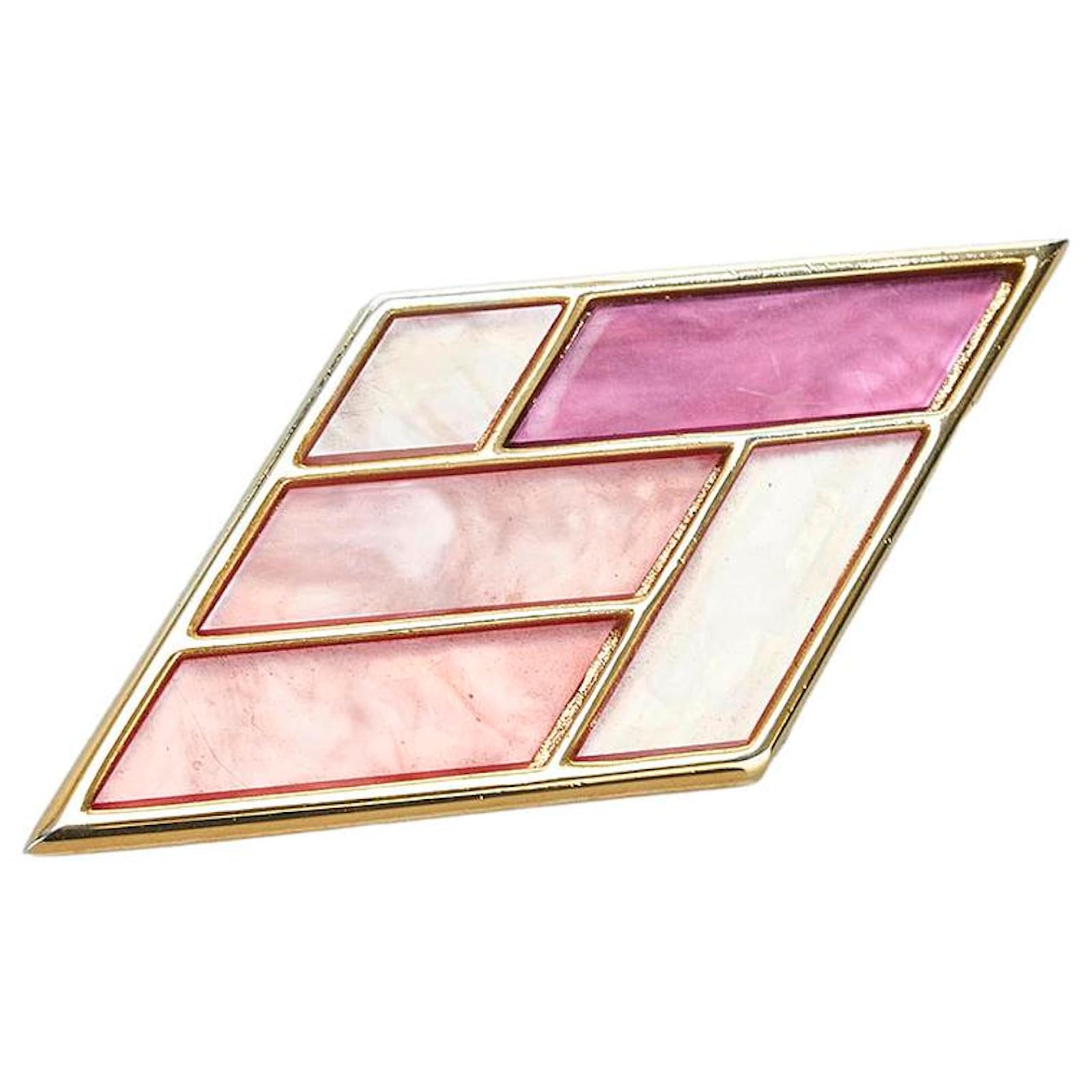 Yves Saint Laurent Palette Brooch Pink Metal ref.734075 - Joli Closet