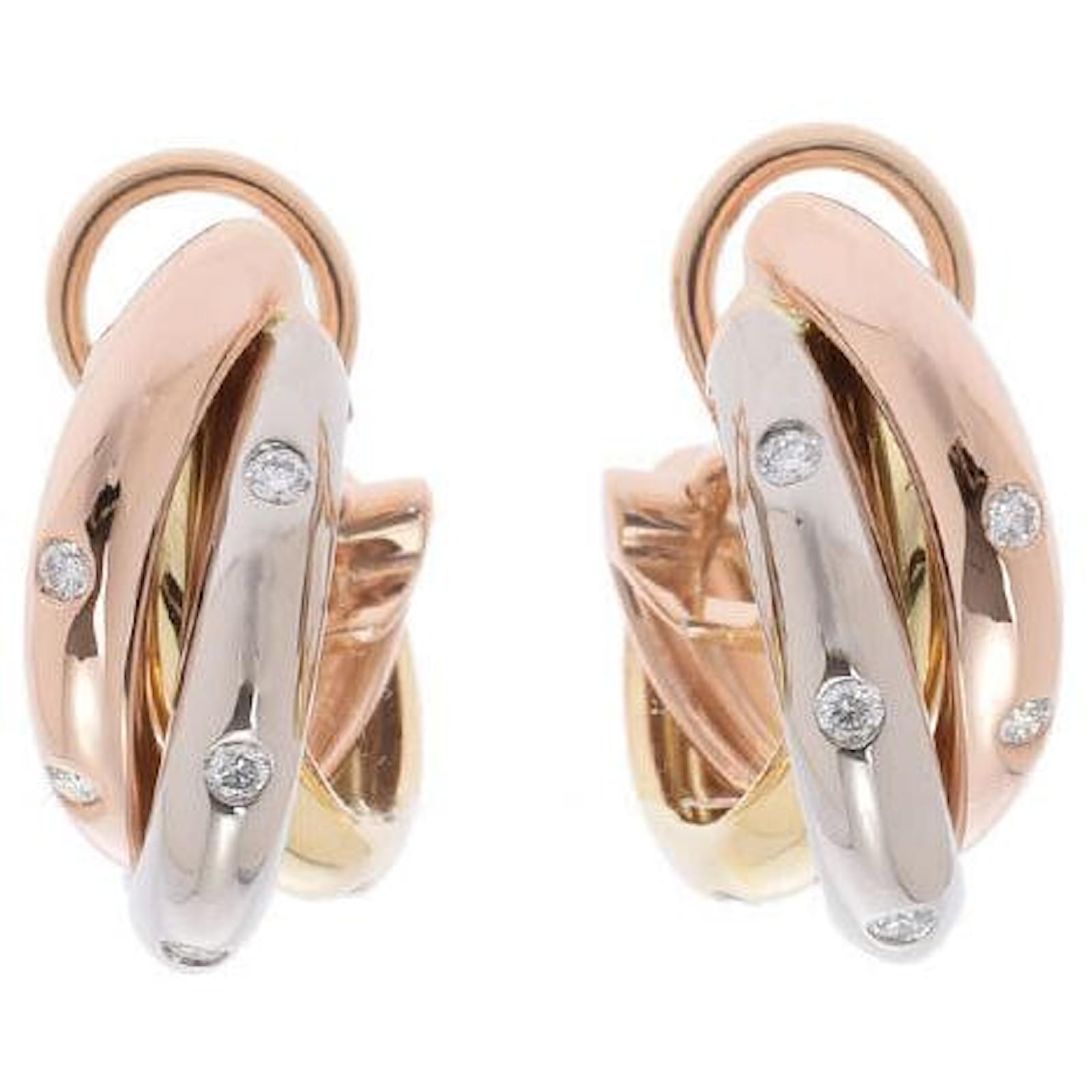 Love Cartier Trinity Golden ref.735487 - Joli Closet