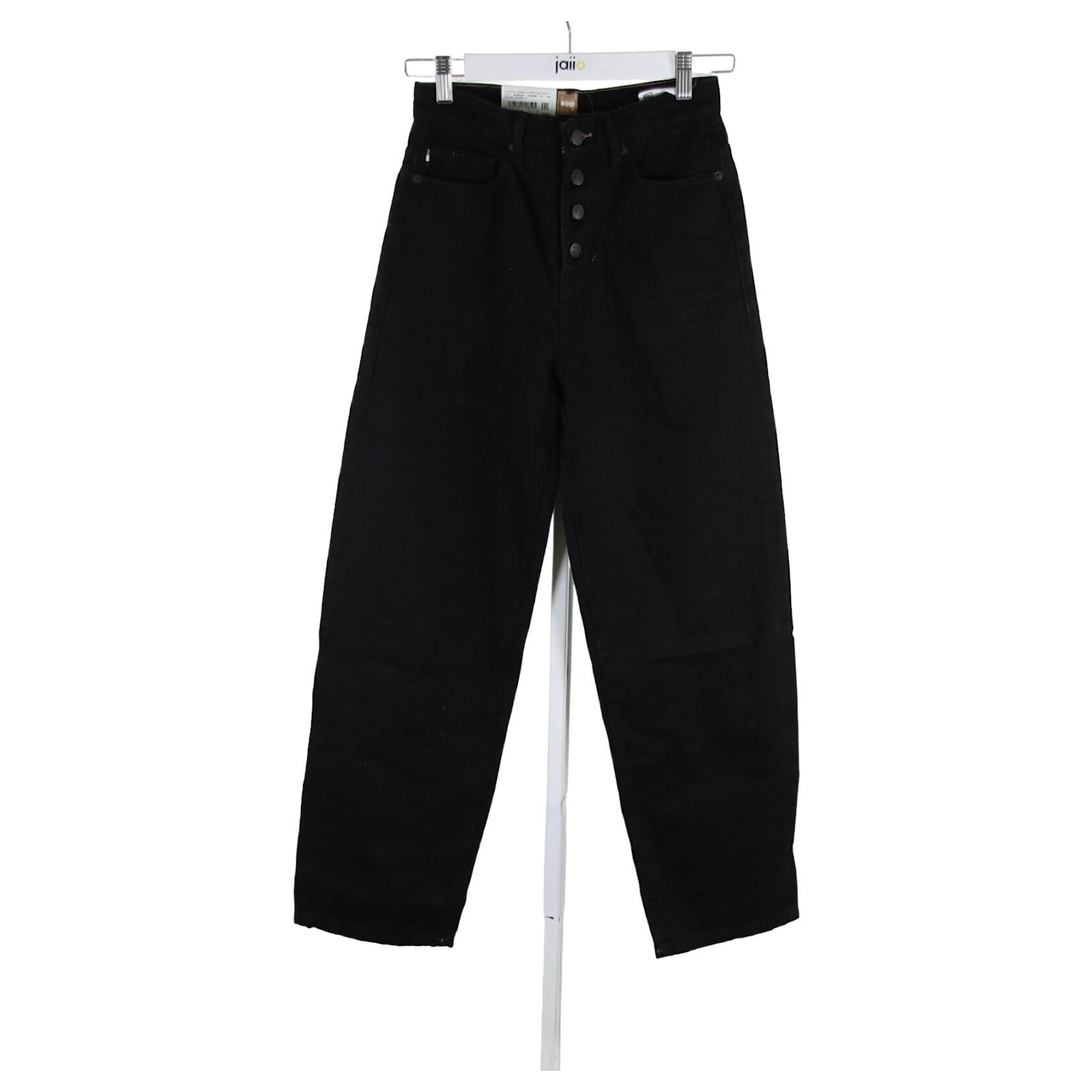 Hugo Boss Juan jefe 36 Negro Algodón ref.736346 - Joli Closet